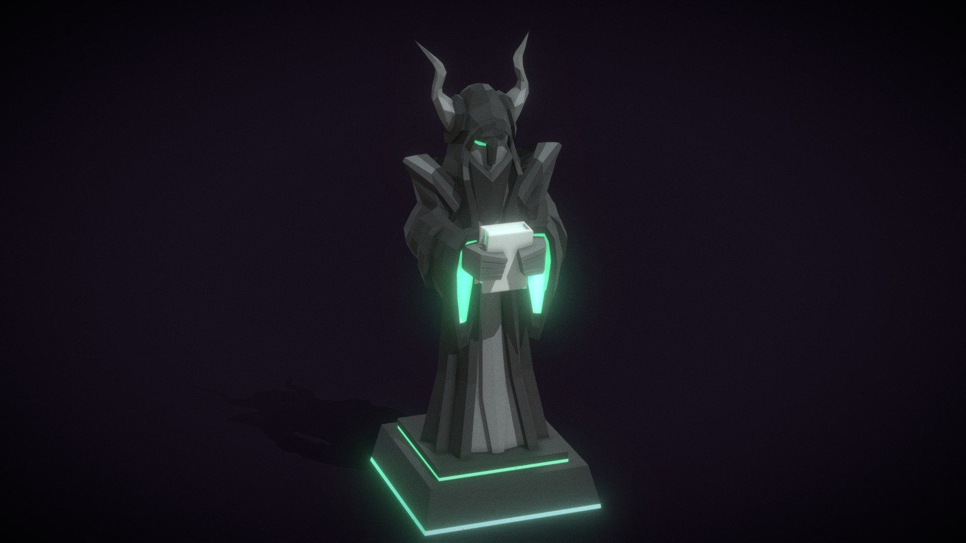 stylised game asset statue - 3D model by dmitru [8a0ea2b] - Sketchfab