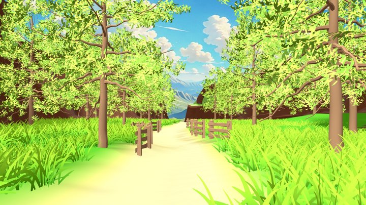 Forests 3D models - Sketchfab
