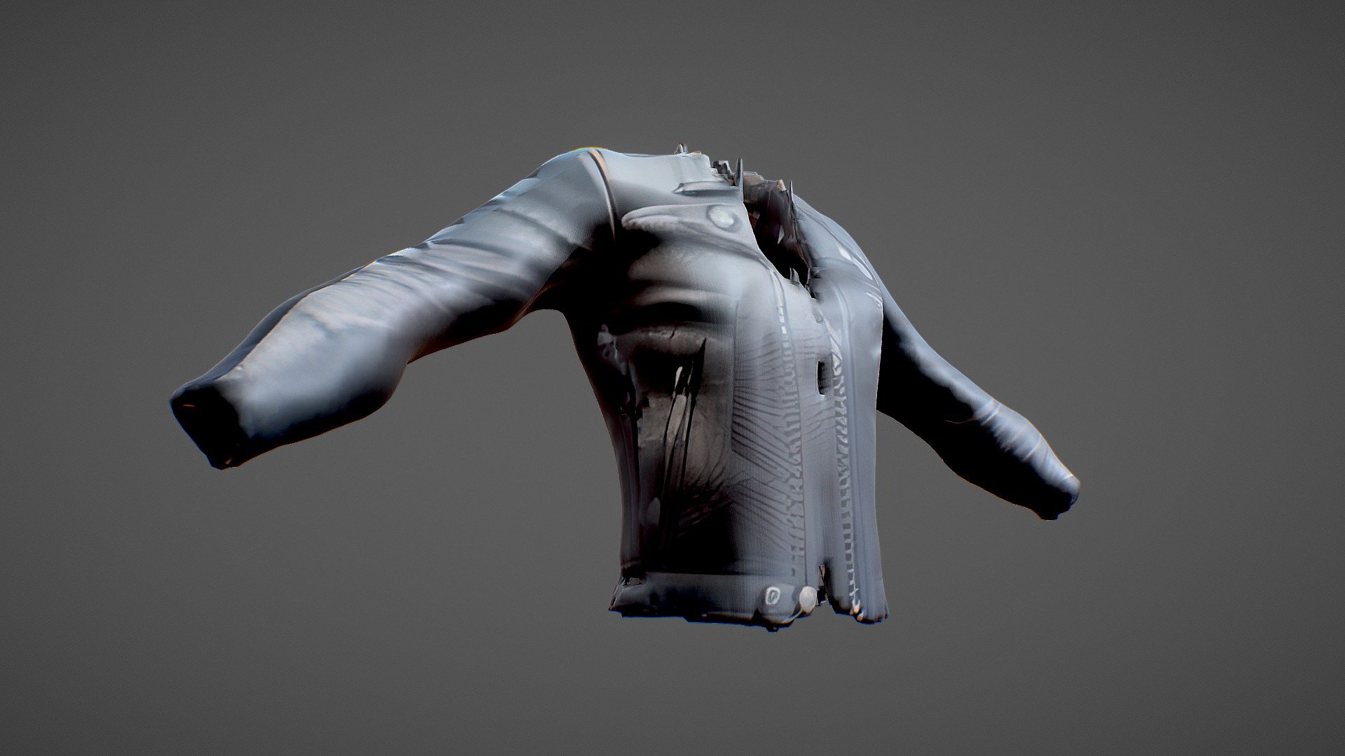 Leather jacket - Download Free 3D model by Verticle [8a14802] - Sketchfab