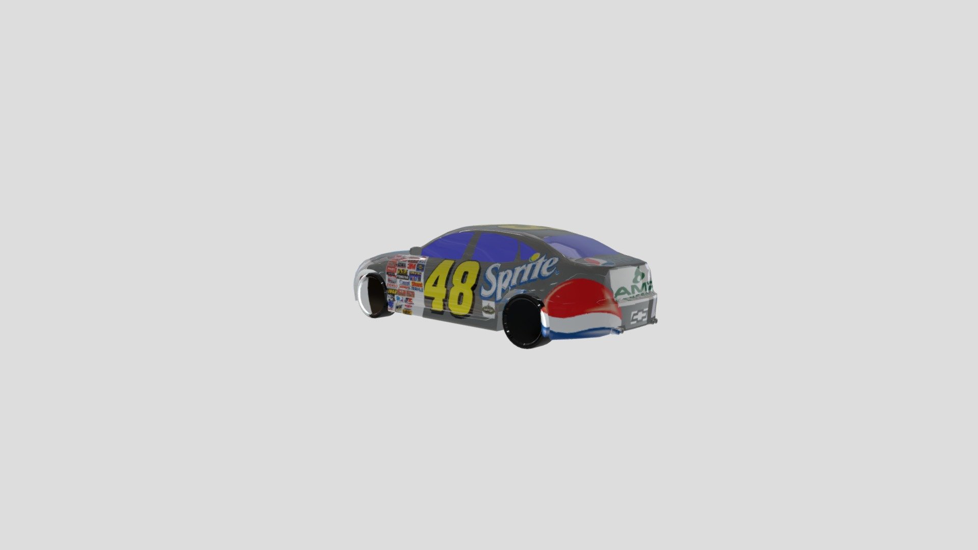 Nascar - Download Free 3D model by bluerowdyruff99 [8a14992] - Sketchfab