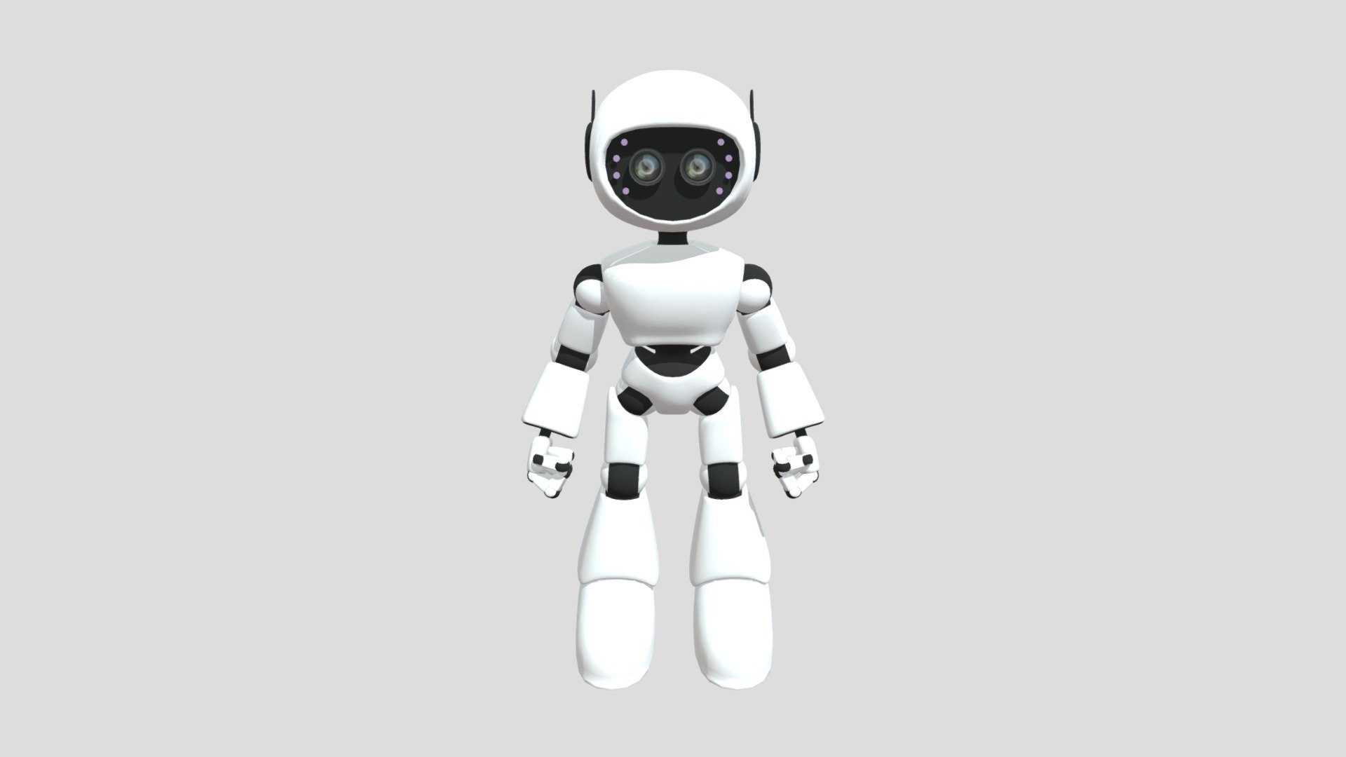 Simple robot - 3D model by RogerioWoow (@rogeriorobson.vb) [8a14a0f ...