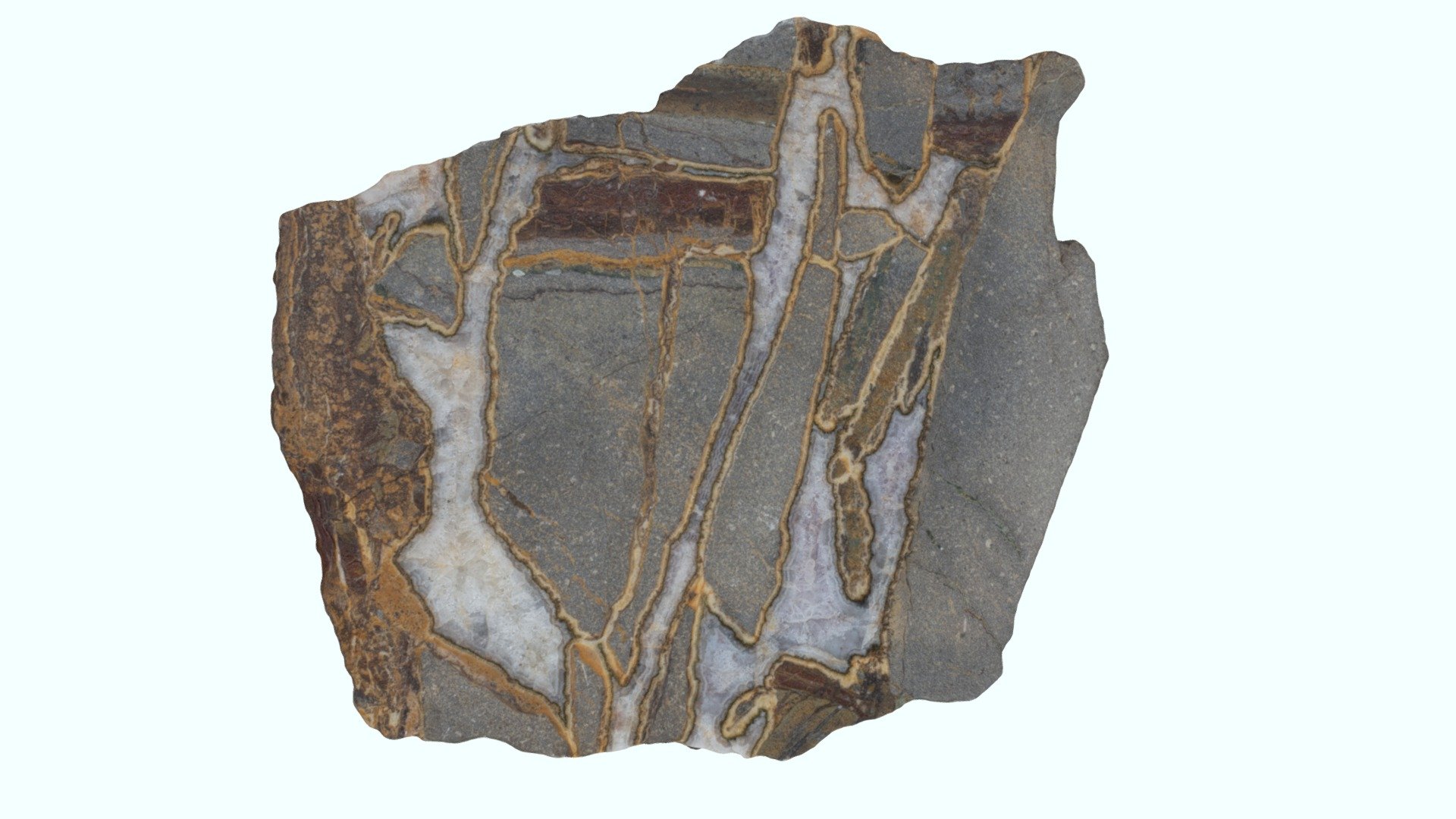 Brèche de faille - cataclasite - Download Free 3D model by Ecole ...