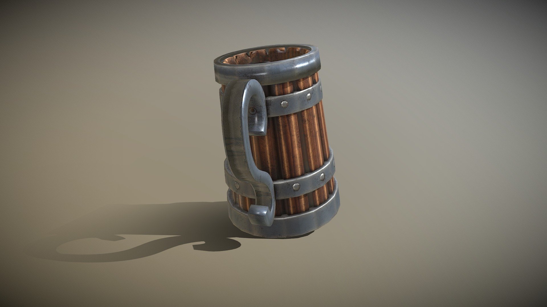 Beer Mug (Game Ready Asset) - 3D model by Hridoy19991 [8a15c97] - Sketchfab