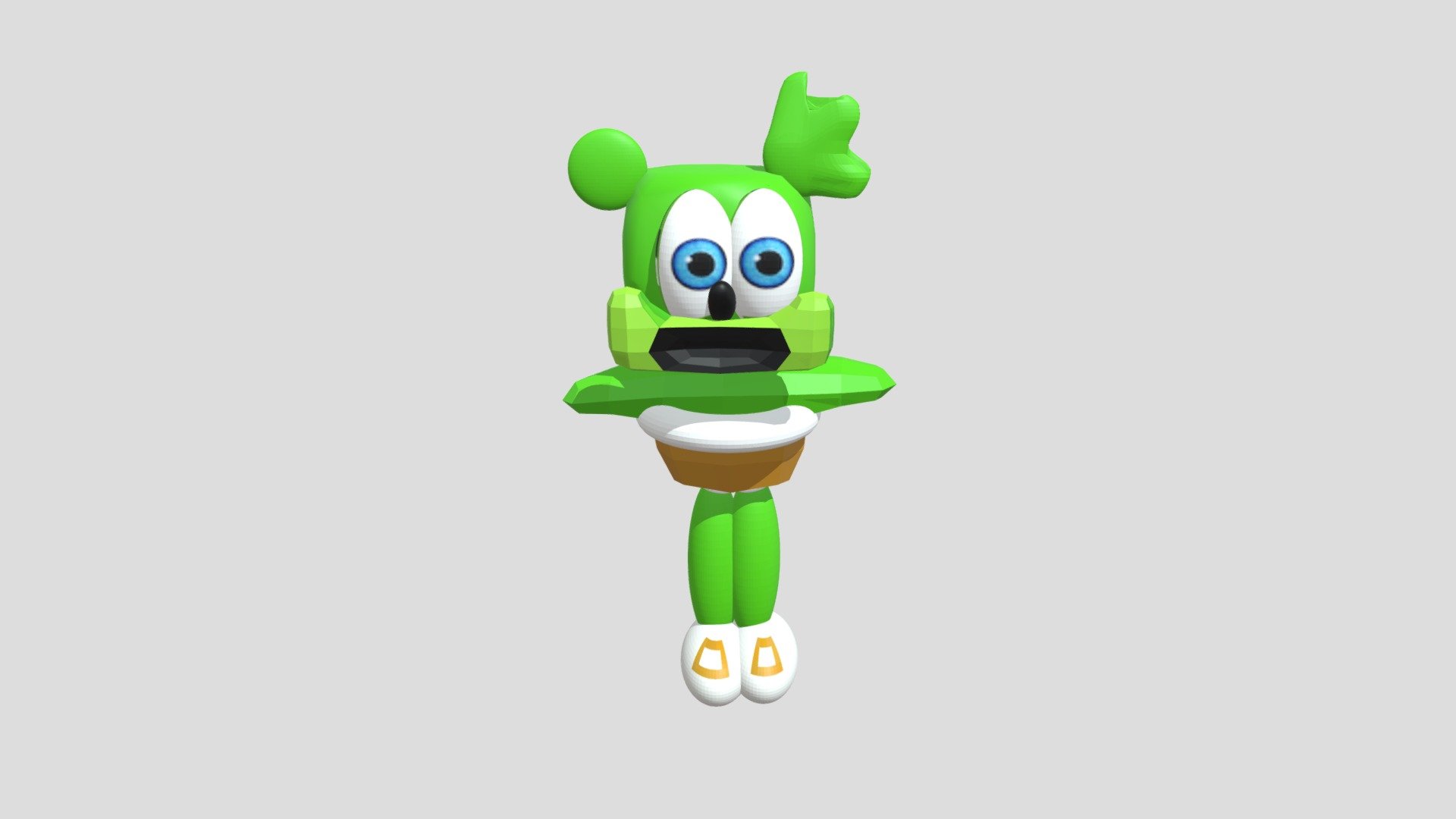 My Gummibar Model (NO MICKEY MOUSE NOT RIGGED) - Download Free 3D model ...