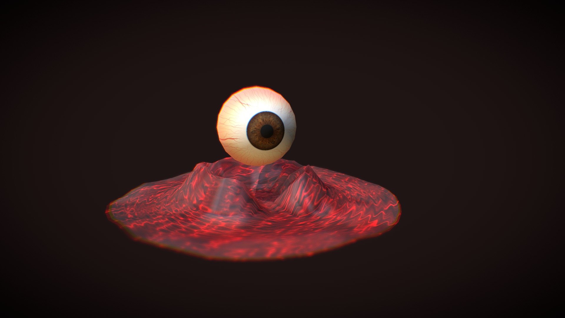 blood eye - Download Free 3D model by Pakawat [8a16b40] - Sketchfab