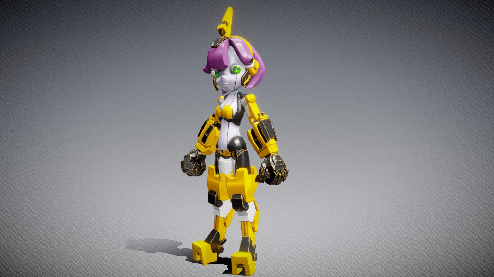 Robot RBK4 - 3D model by Krlts [8a1762a] - Sketchfab