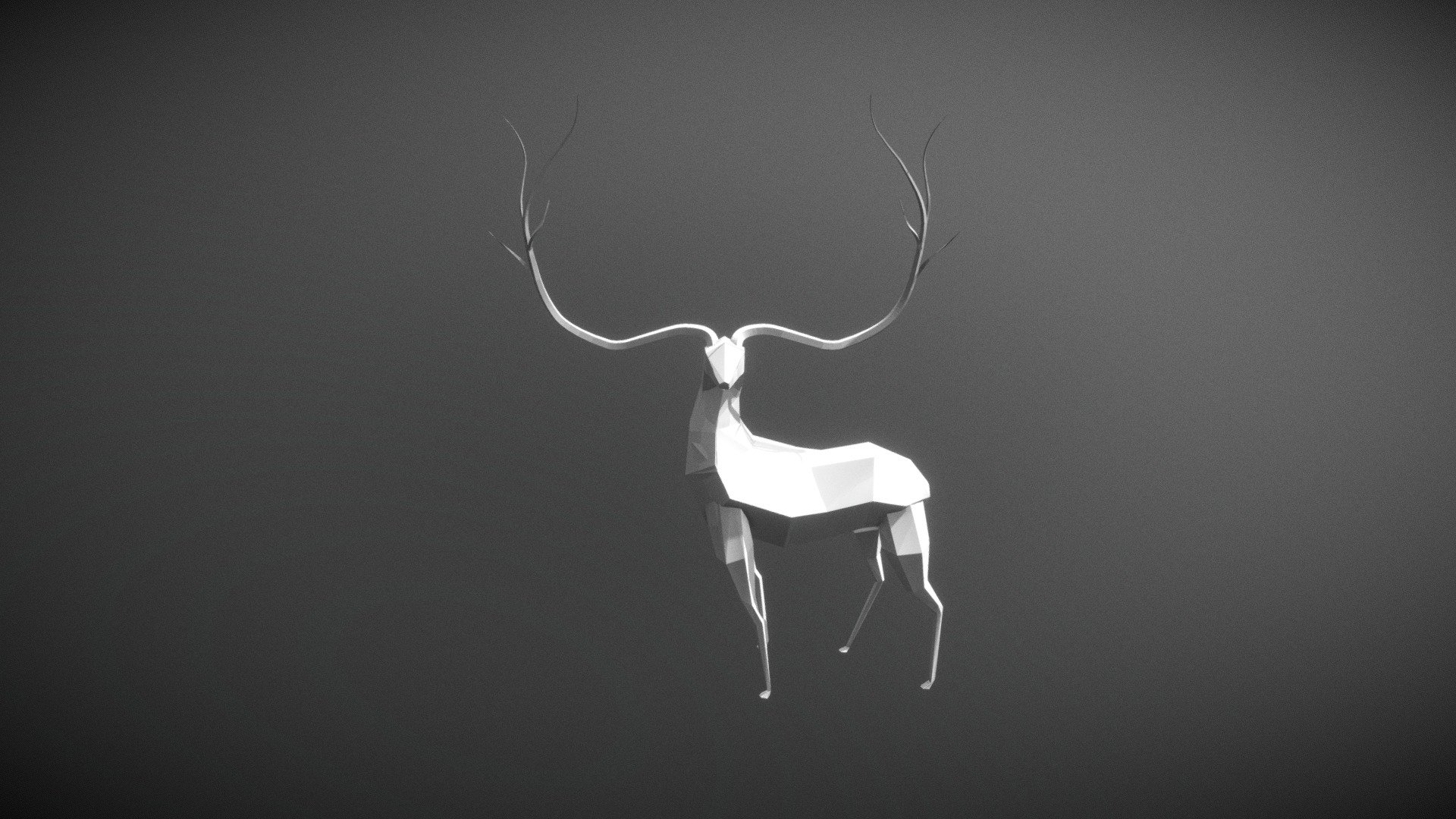 Deer - 3D model by bongiovi015 [8a187c3] - Sketchfab