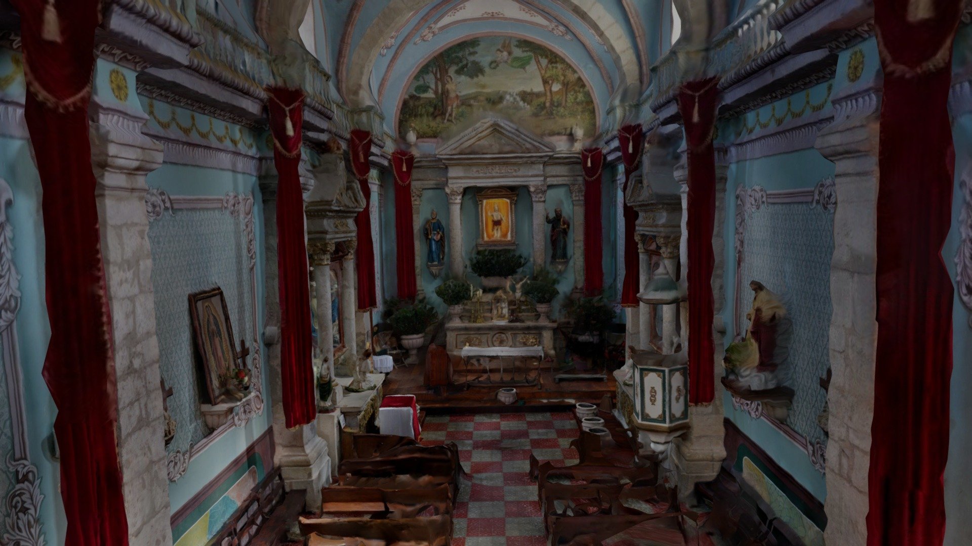 San Sebastian Iglesia (church) - Download Free 3D model by VR Voyaging ...