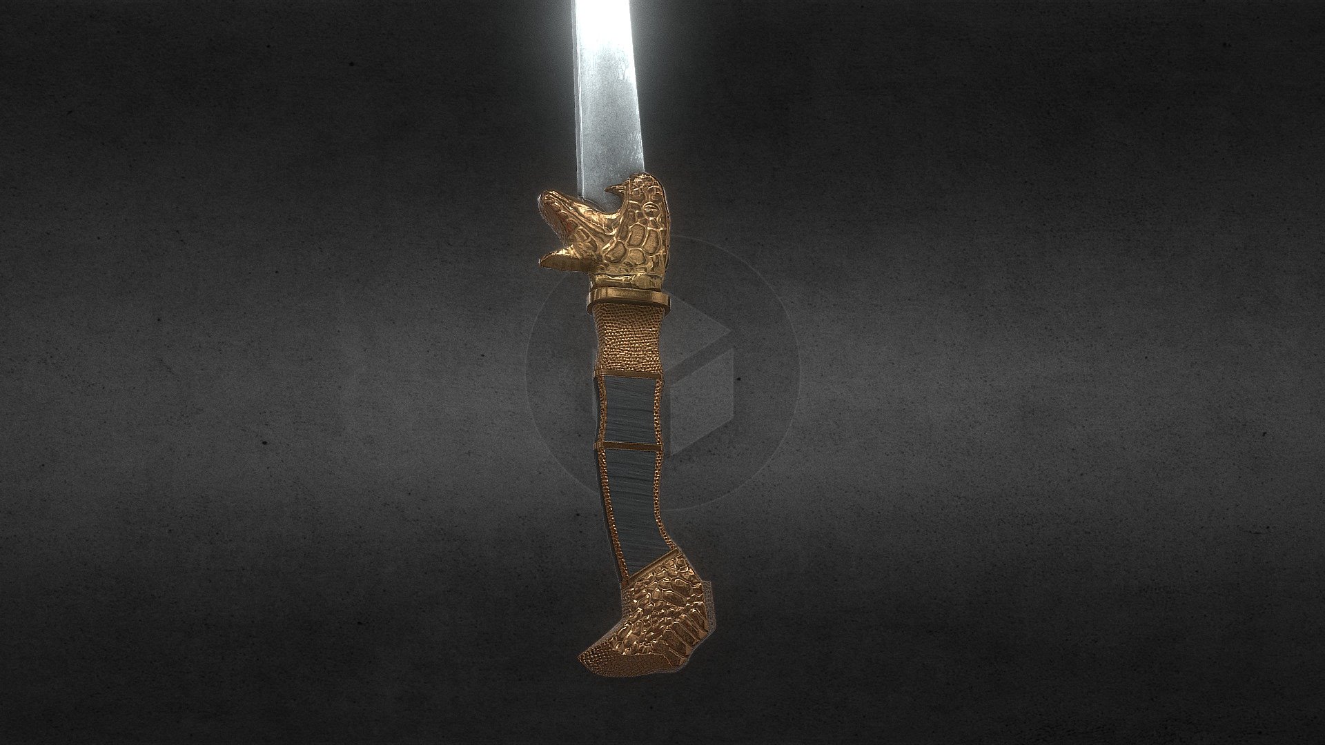 Dual_Wield_Sword_Variation_2 - 3D model by jsorens (@Jotunungen ...