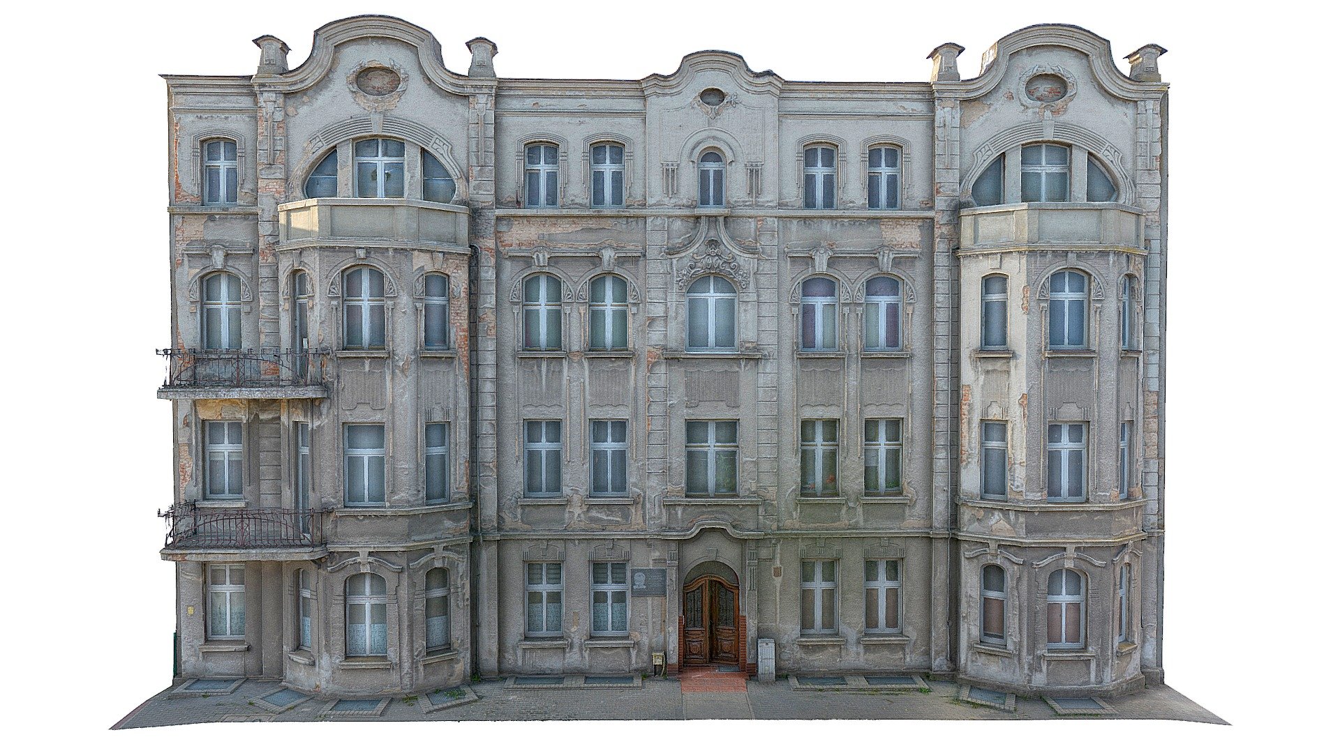 XIXth century tenement house - 3D model by archiwum_xyz [8a1bef7 ...