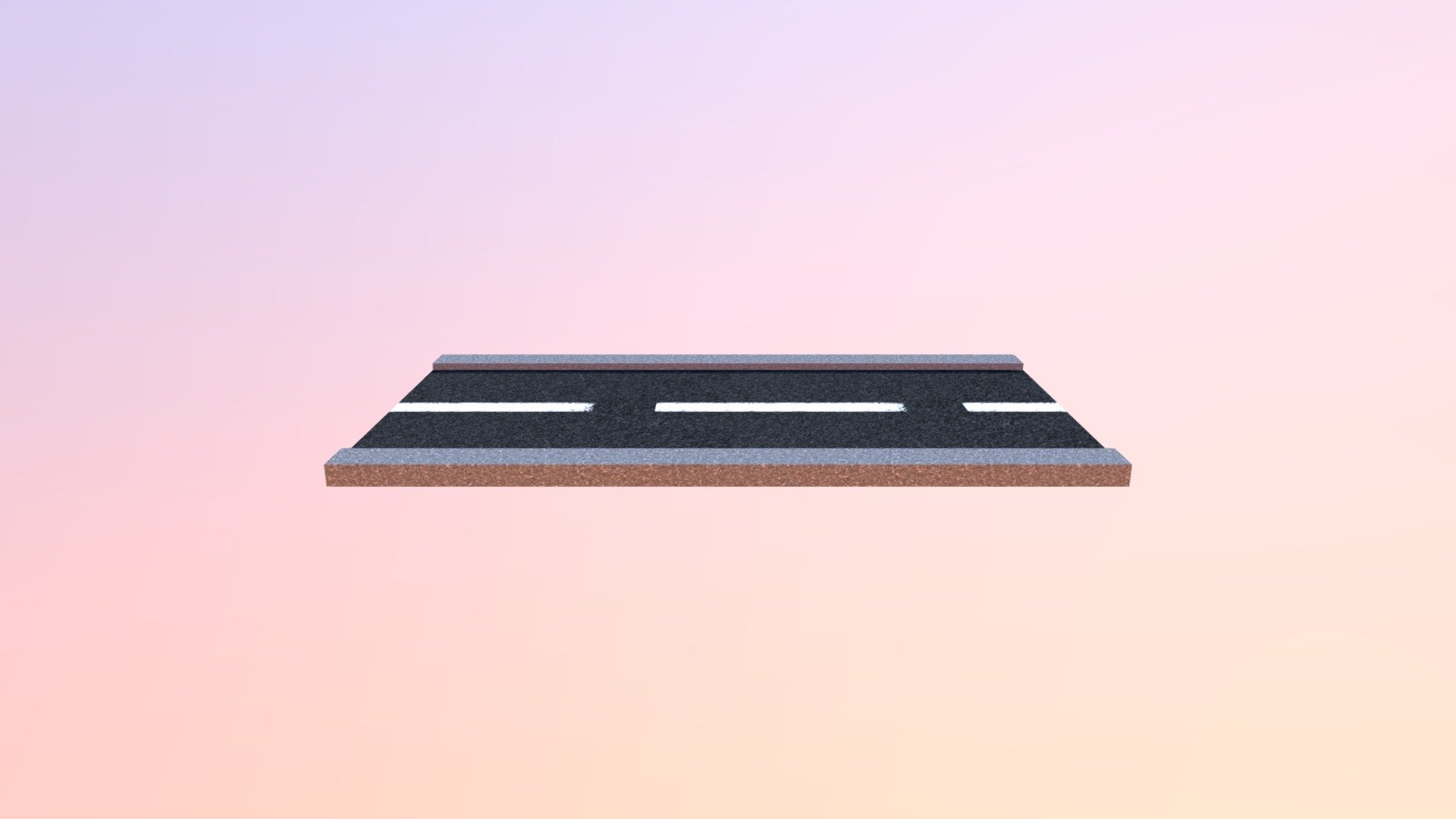 Road - 3D model by Evanbl [8a1e75d] - Sketchfab