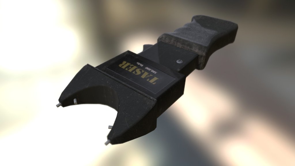 Taser - Stun Gun - 3D model by Lucas Do Carmo (@manicmastermind ...