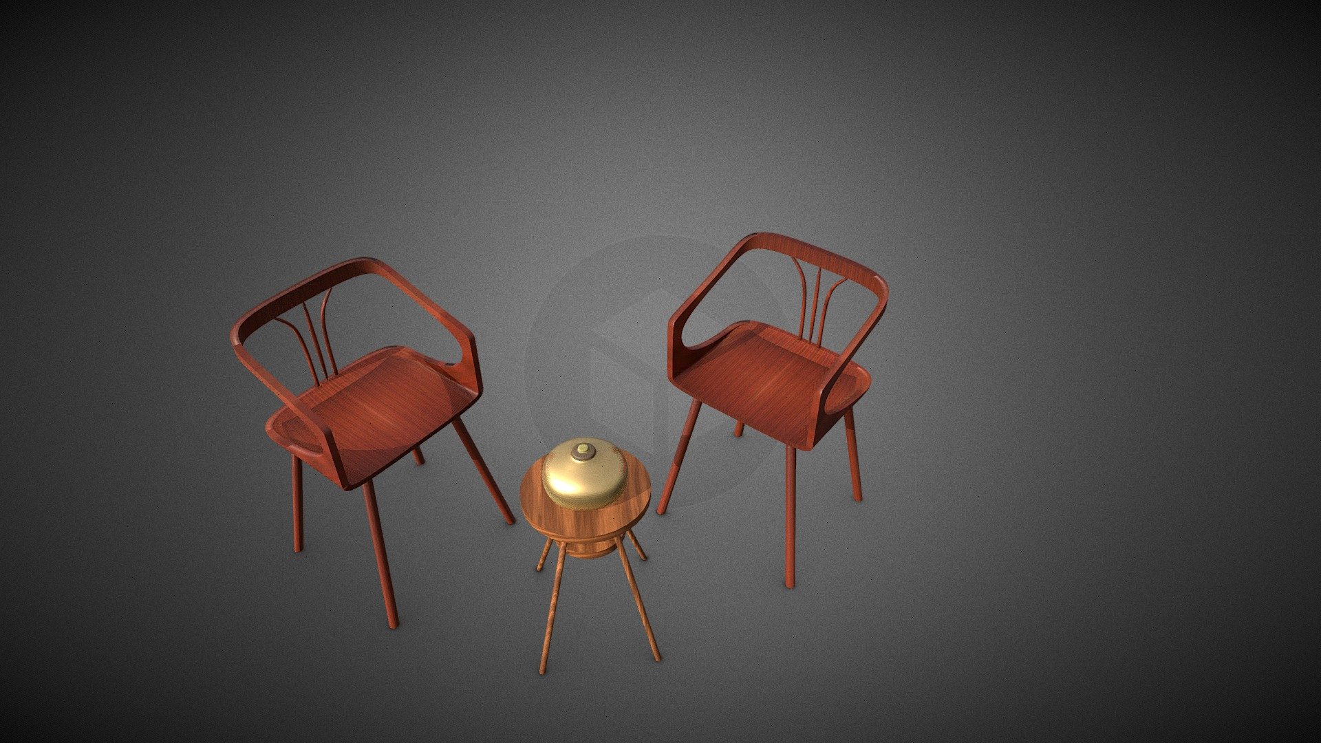 Stylish Chair - 3D model by wtsverse [8a2062e] - Sketchfab