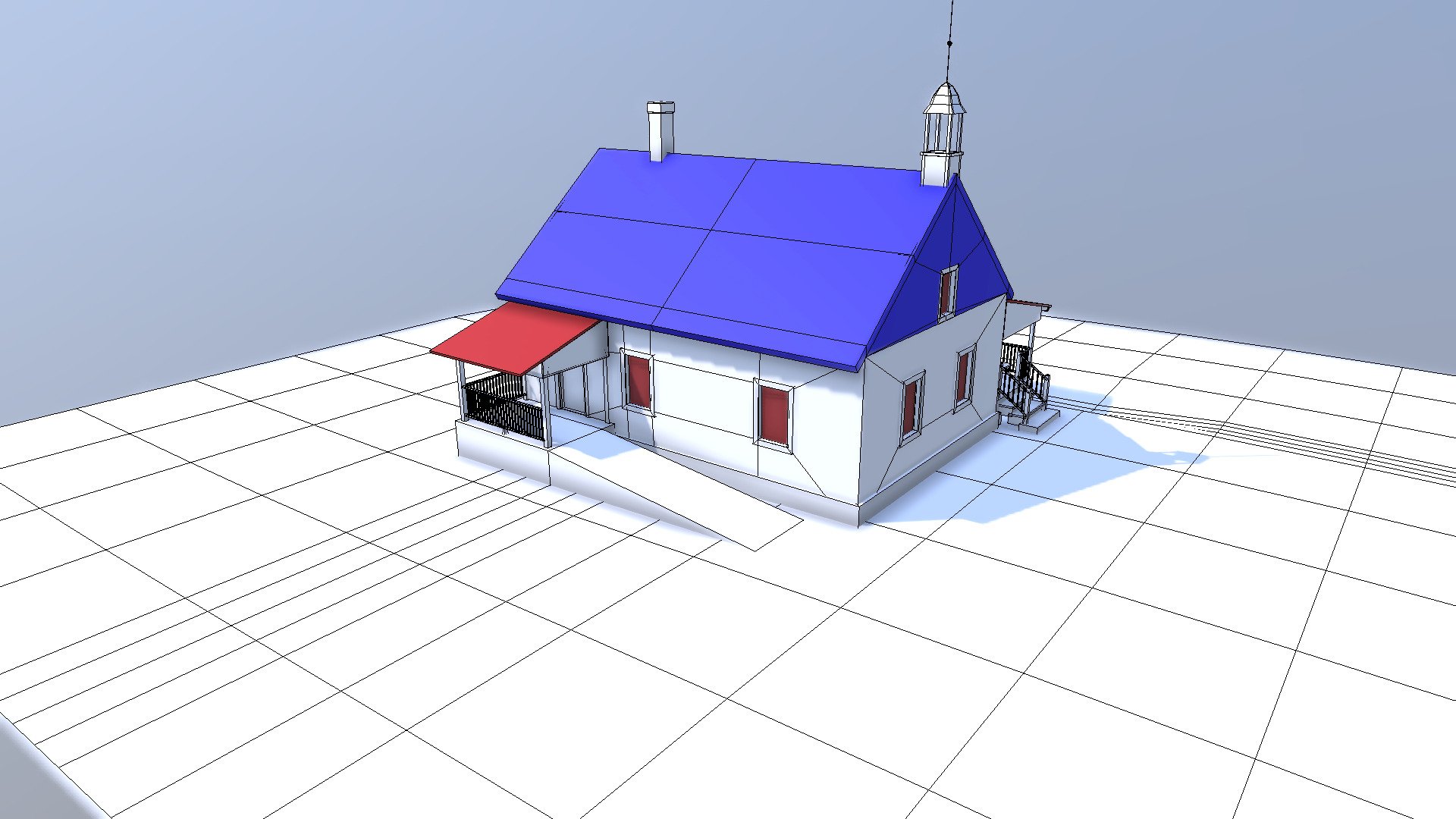 Log Church - 3D model by mtsu_lewis [8a2179c] - Sketchfab
