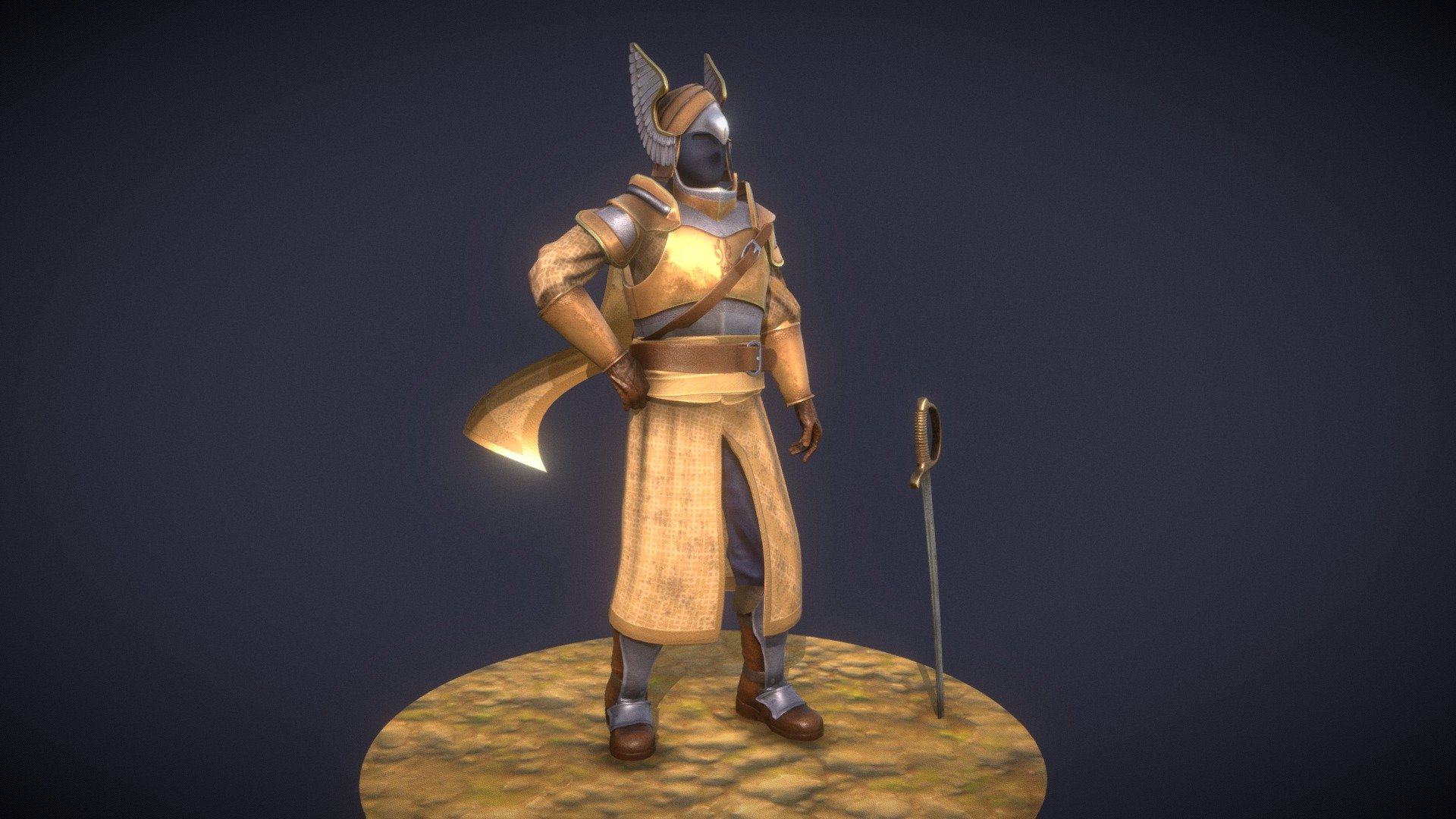 Hawk Commander - 3D model by AidanYB [8a22847] - Sketchfab