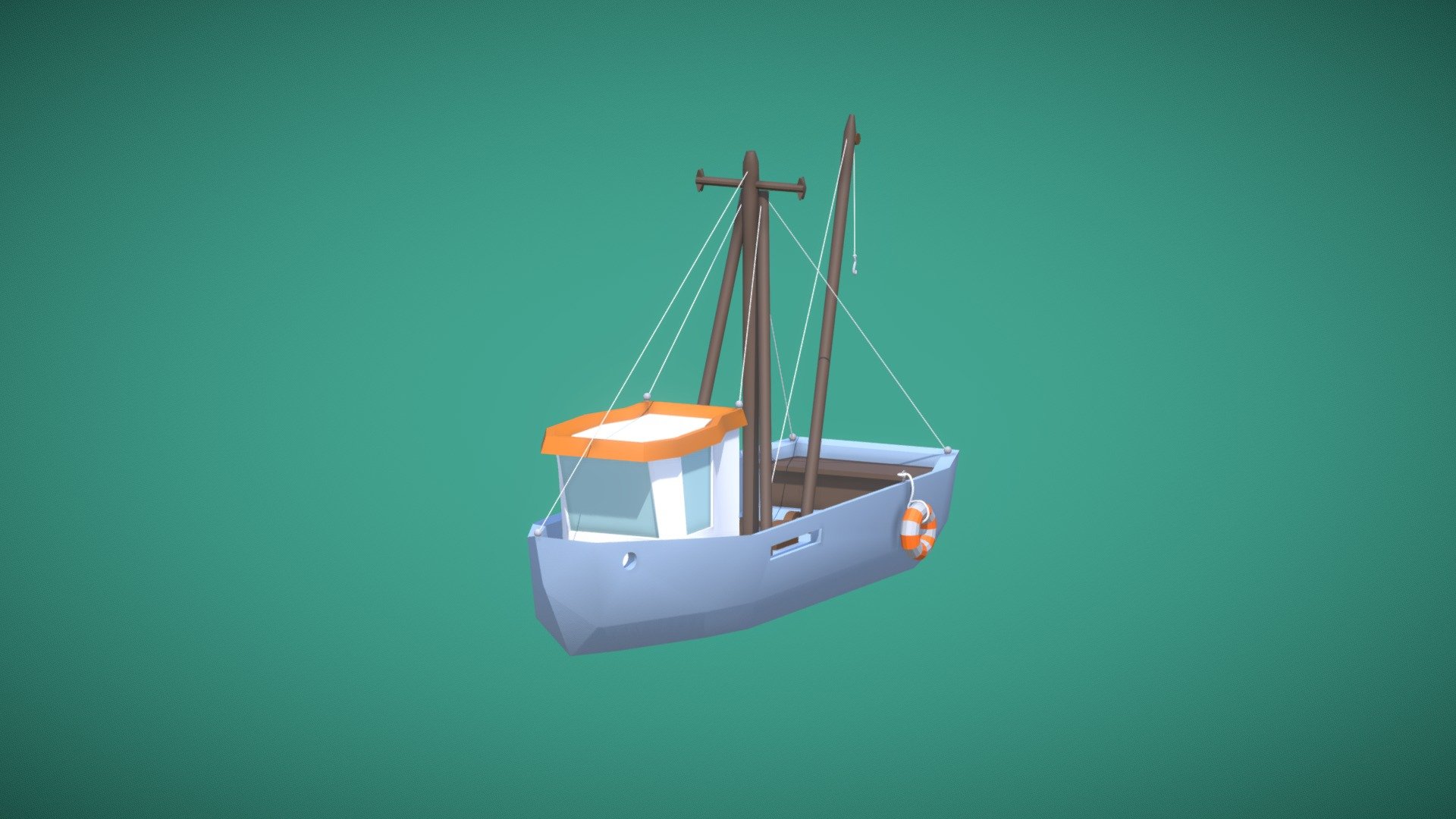 Fishing Boat (asset) - Download Free 3D model by Luc Smits (@LucSmits ...