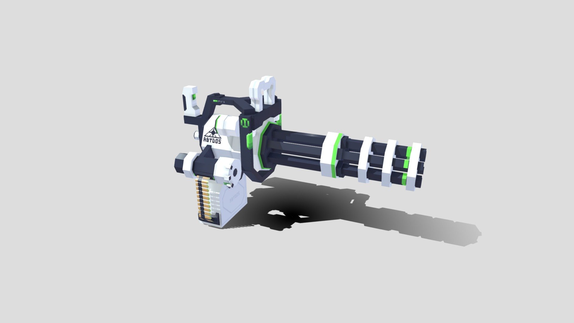 M134 Minigun - 3D model by JSYoon [8a232ca] - Sketchfab