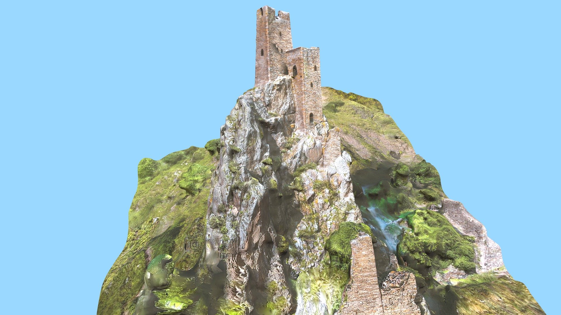 Vainakh Vovnushki Towers - 3D model by LibanCiel [8a2355f] - Sketchfab
