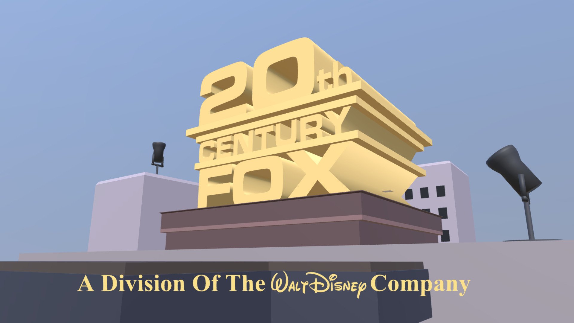 20th Century Fox Logo (2024) By SFM Remake - Download Free 3D model by ...