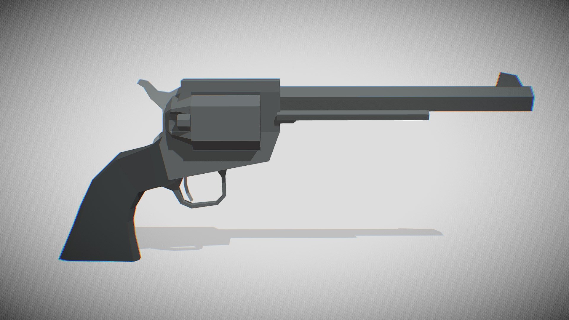Low Poly Colt Single Action Army - Download Free 3D model by ...