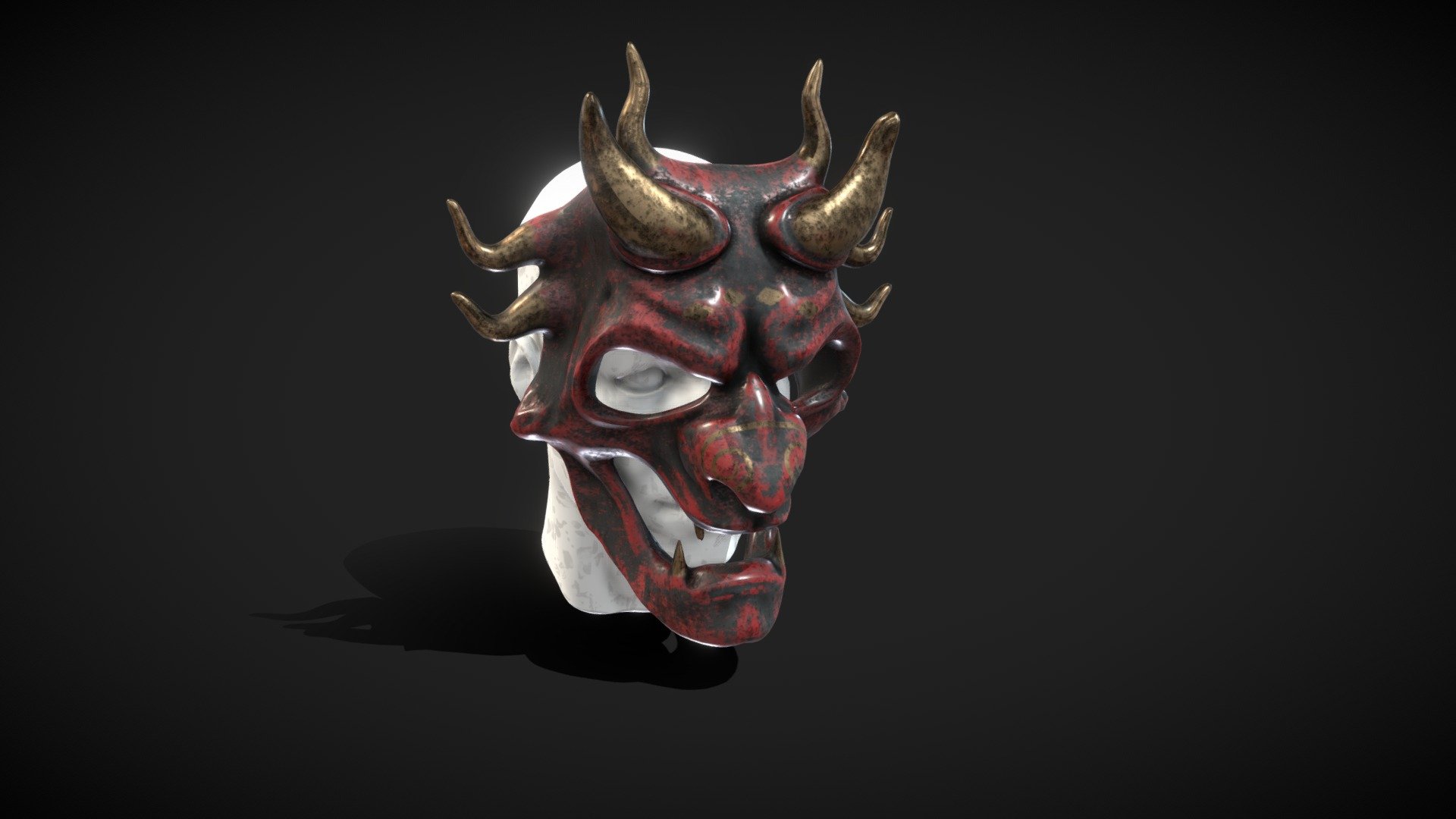 Mask Oni Horror Game Ready - Japanese Bundle 5 - Buy Royalty Free 3D ...