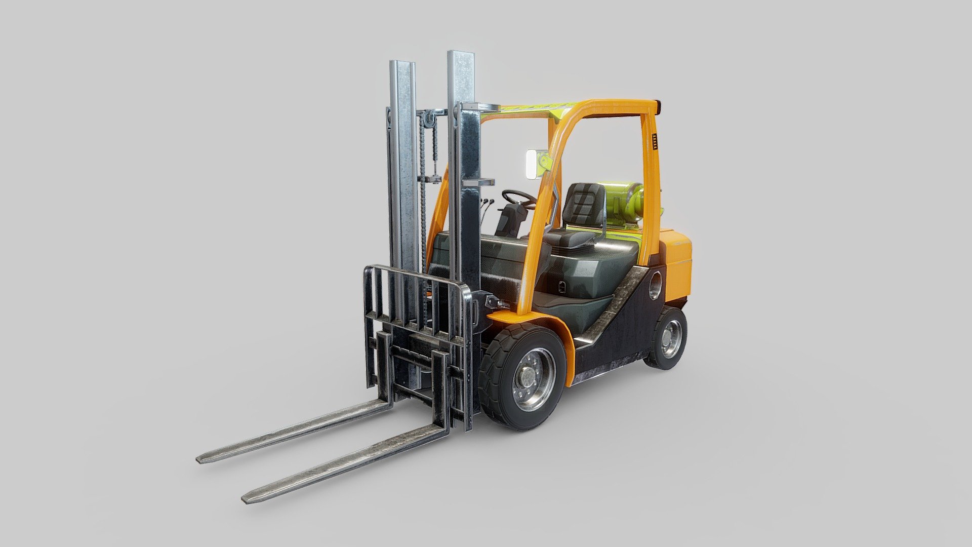 Forklift - Buy Royalty Free 3D model by Jerome (dijix009) (@dijix009 ...