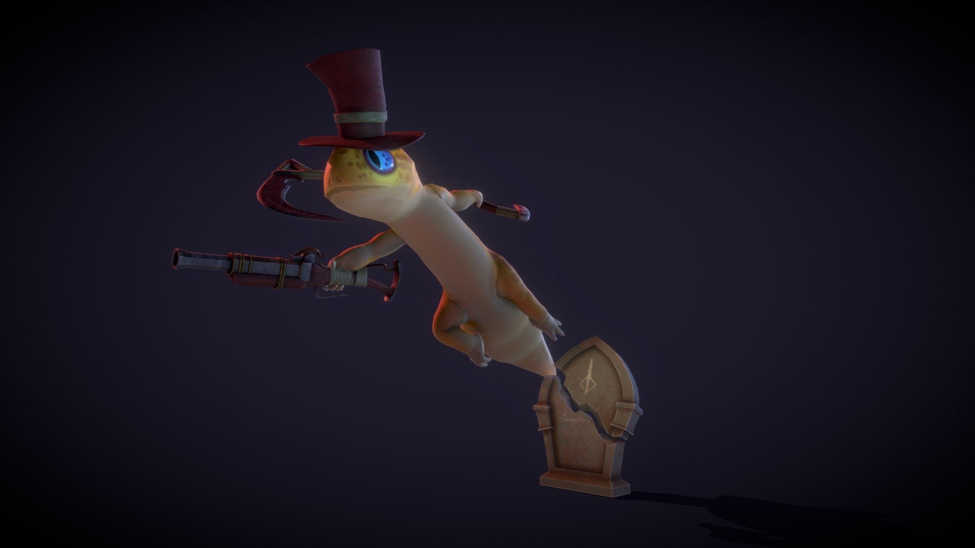 Hunter Gecko - 3D model by Veritas Aesthetics AUS ...