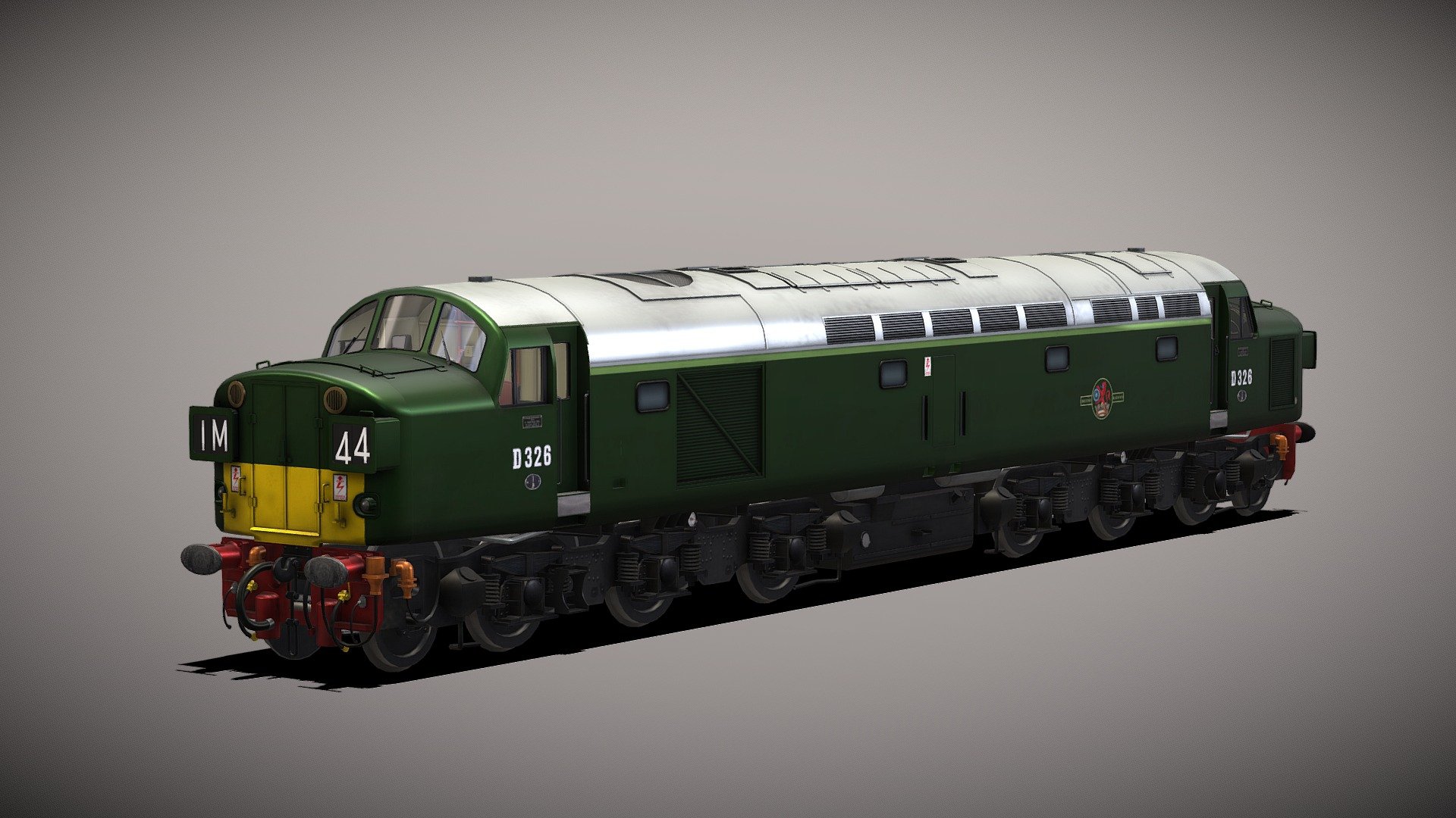 BR Class 40 - 3D model by YanPictures (@jlee21) [8a2726c] - Sketchfab