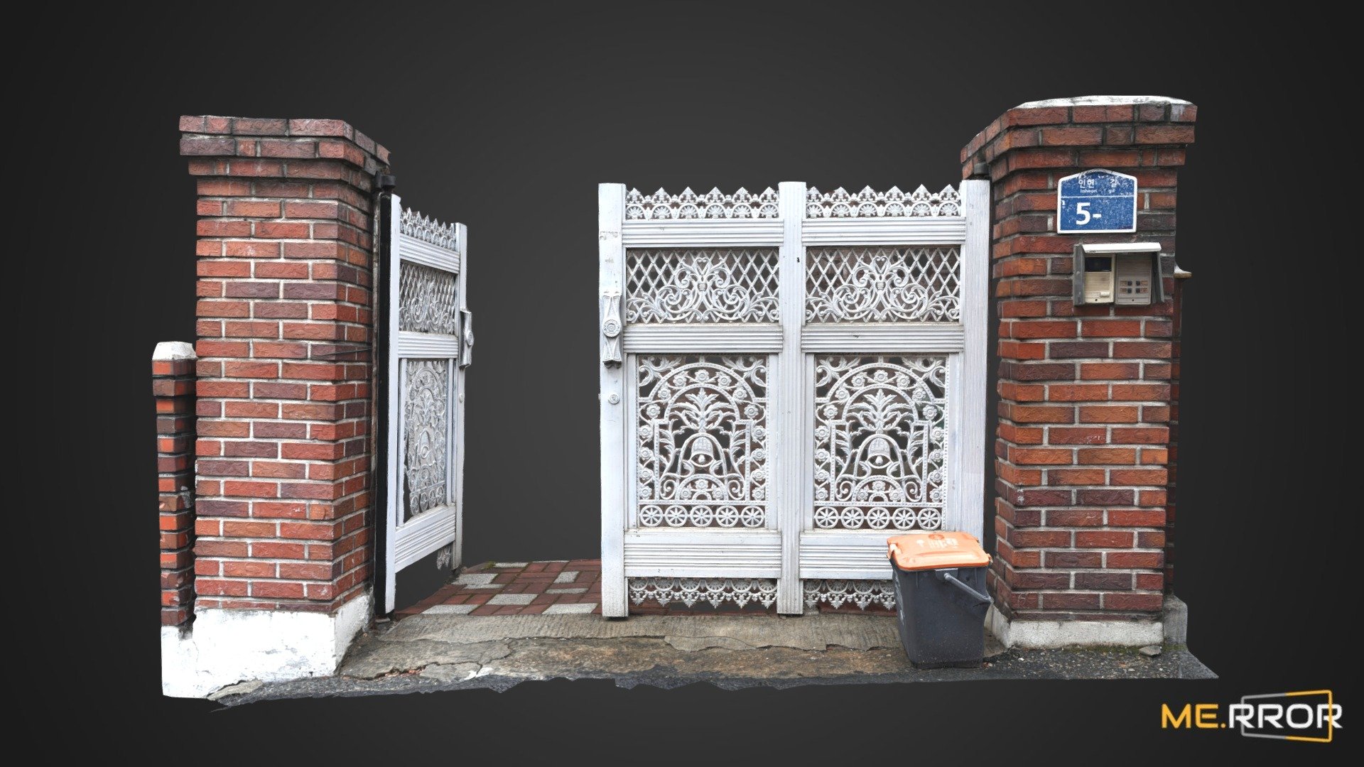 Korean Villar Gate - Buy Royalty Free 3D model by ME.RROR Studio ...