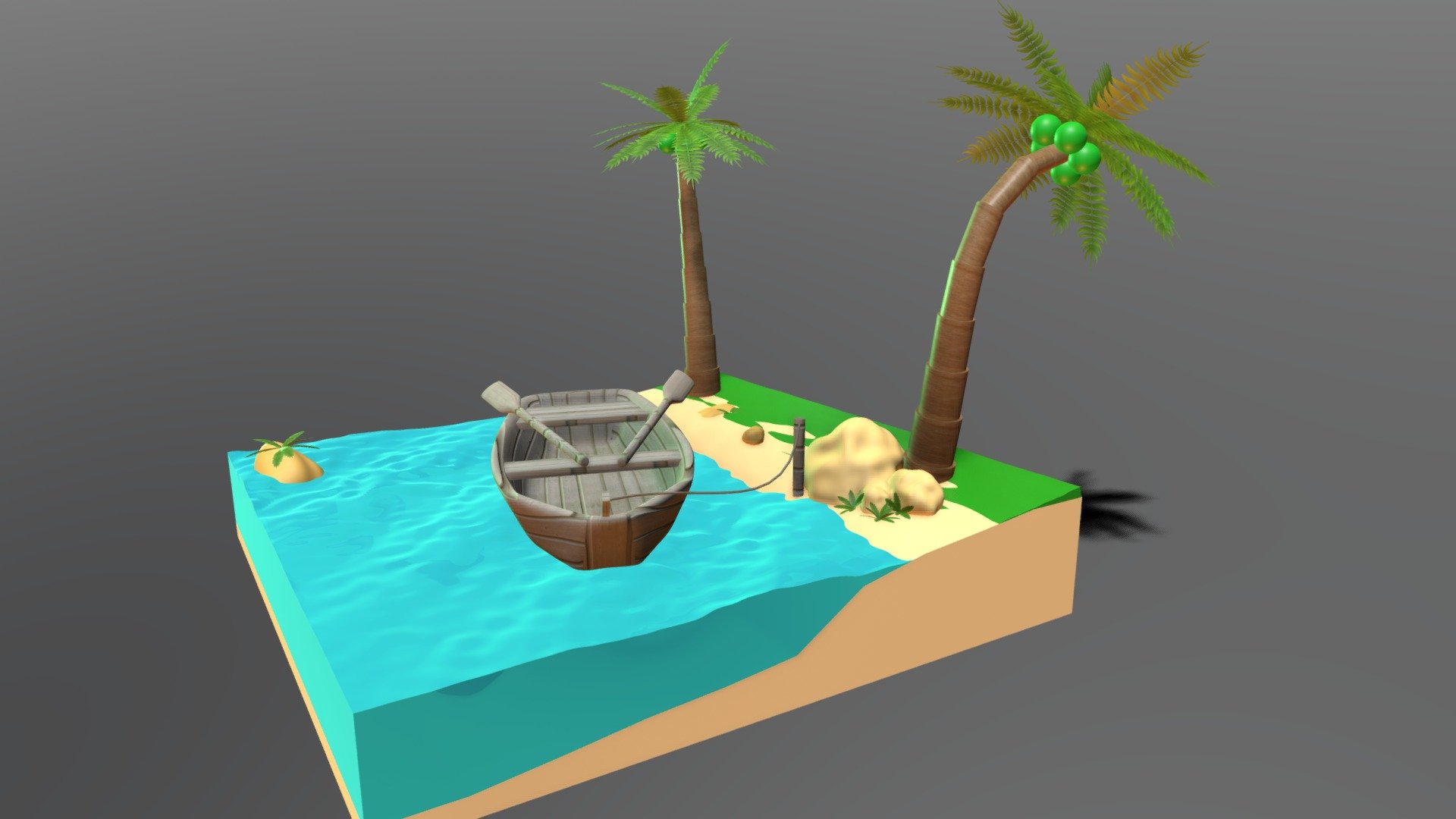 Seashore - Download Free 3D model by Xeka Volnin (@volnin) [8a289ad ...