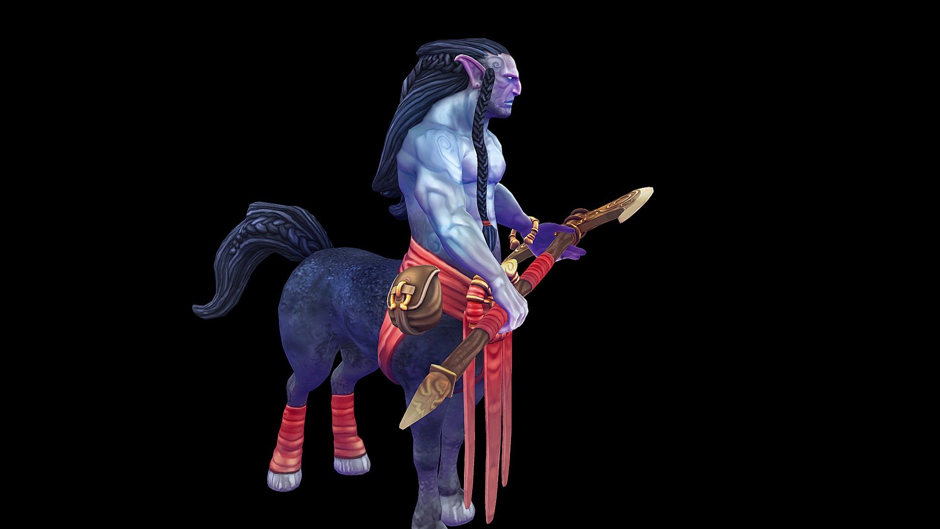 Centaur Idle Animation - 3D model by Captain LowPoly (@captainlowpoly ...