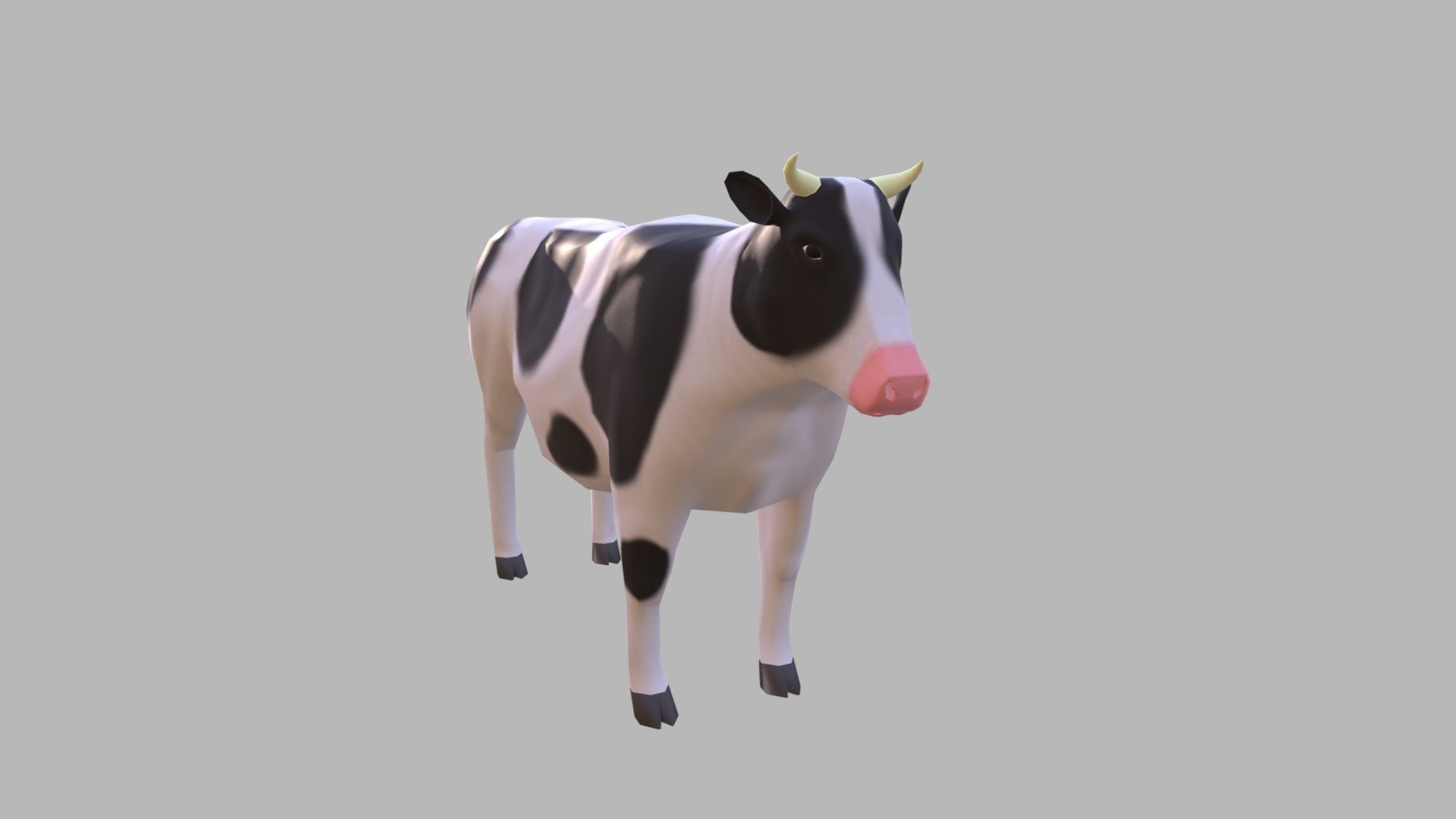 Cow - 3D model by WSM Game Studio (@wsmatis) [8a29ab0] - Sketchfab