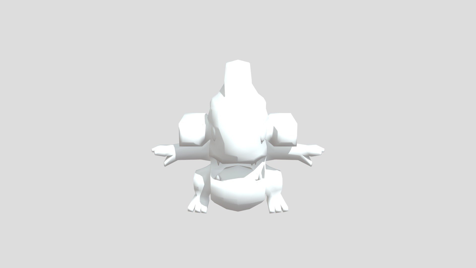 Gible - 3D model by BigMighty [8a2b638] - Sketchfab