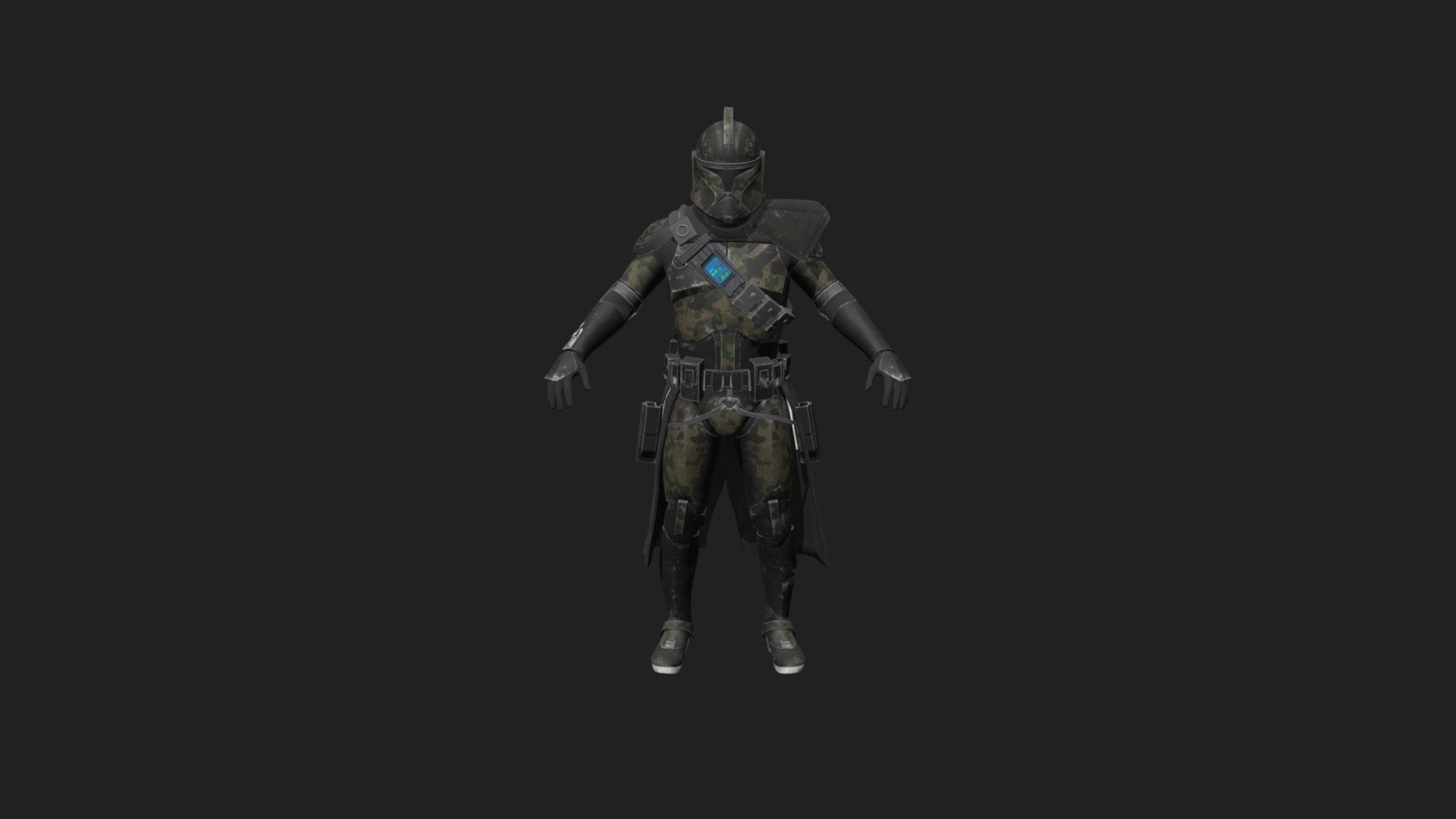 41st Ranger Platoon Trooper Commission - 3D model by Sparrow11 ...