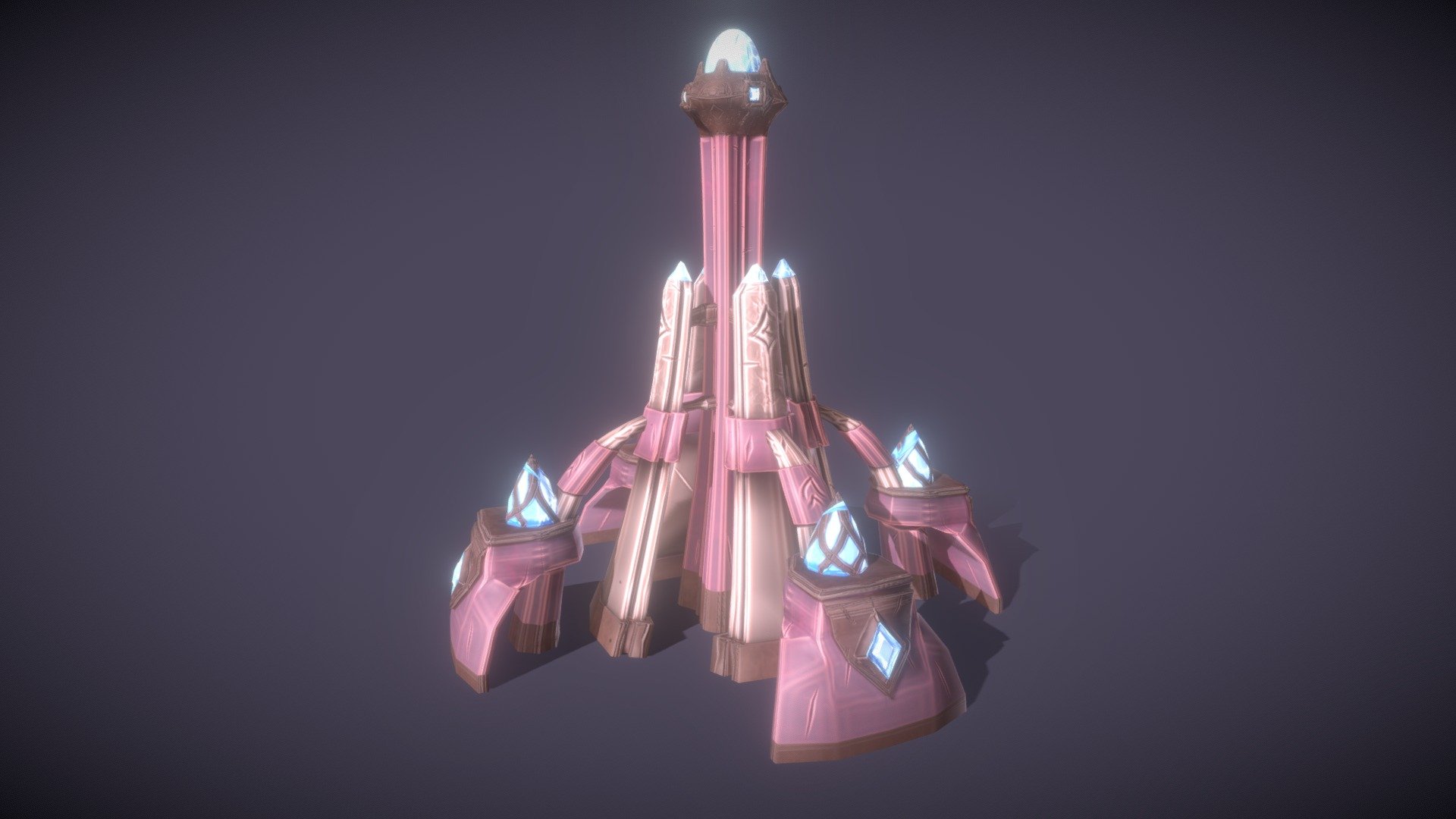 Elf Tower Stylized - 3D model by Coreystj [8a2dc2a] - Sketchfab