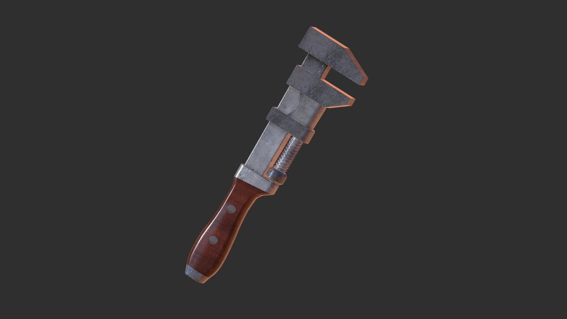 Monkey Wrench - 3D model by germ3D [8a2e115] - Sketchfab