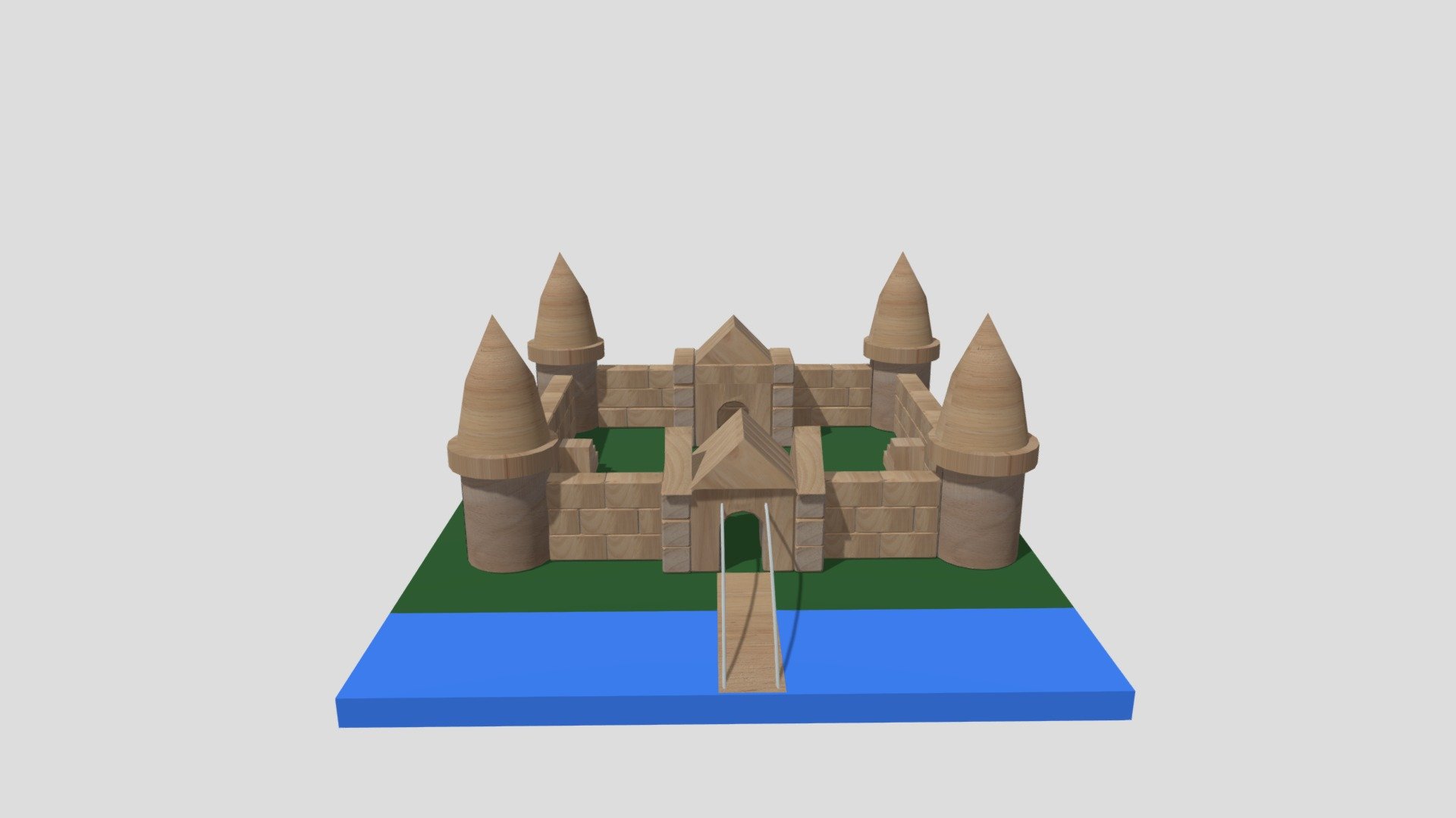 CastleAdvanced - Download Free 3D model by Chrispy22 [8a2e787] - Sketchfab