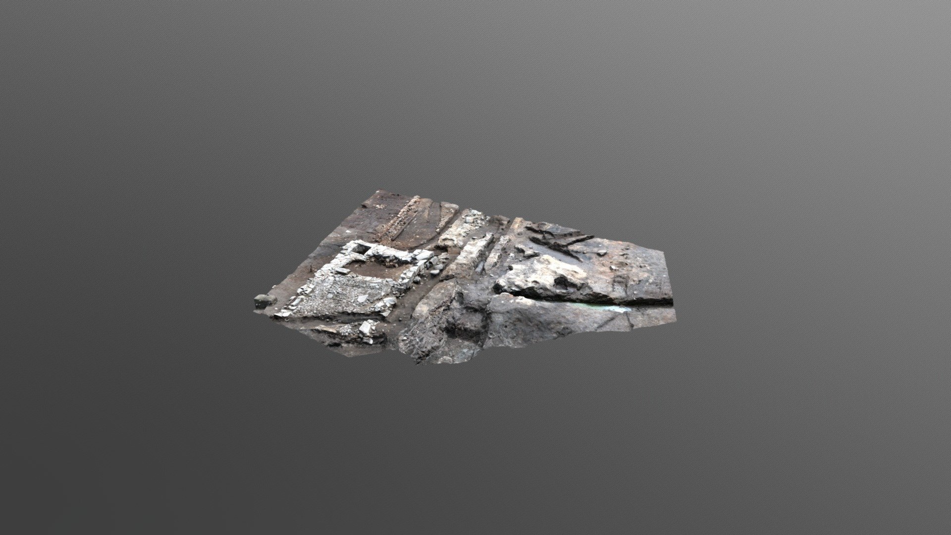 Steinbygning/stone building by Bispeallmenningen - 3D model by ...