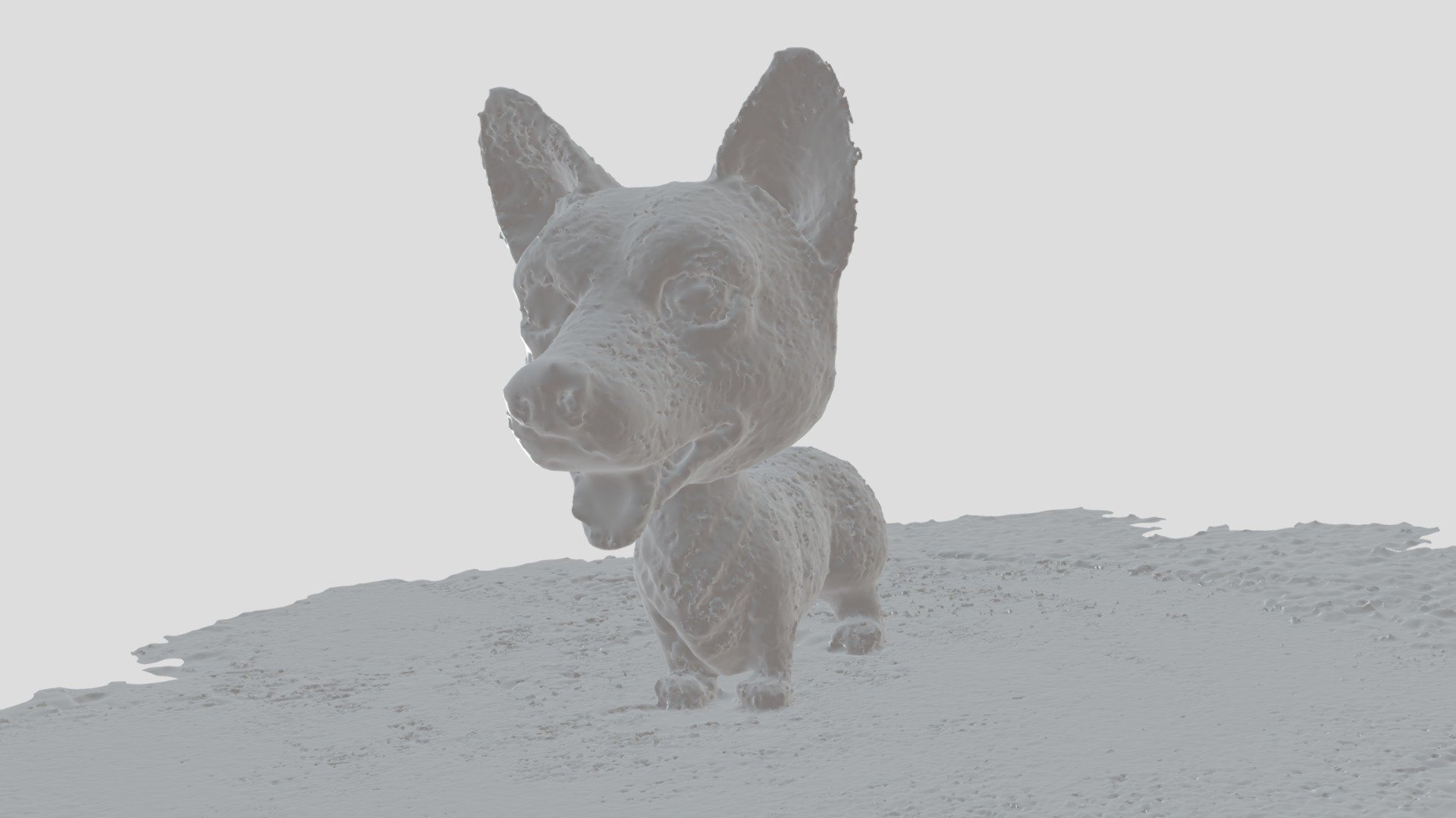 Corgi Bobblehead 3D Mesh - Download Free 3D model by carter.kelly.91 ...