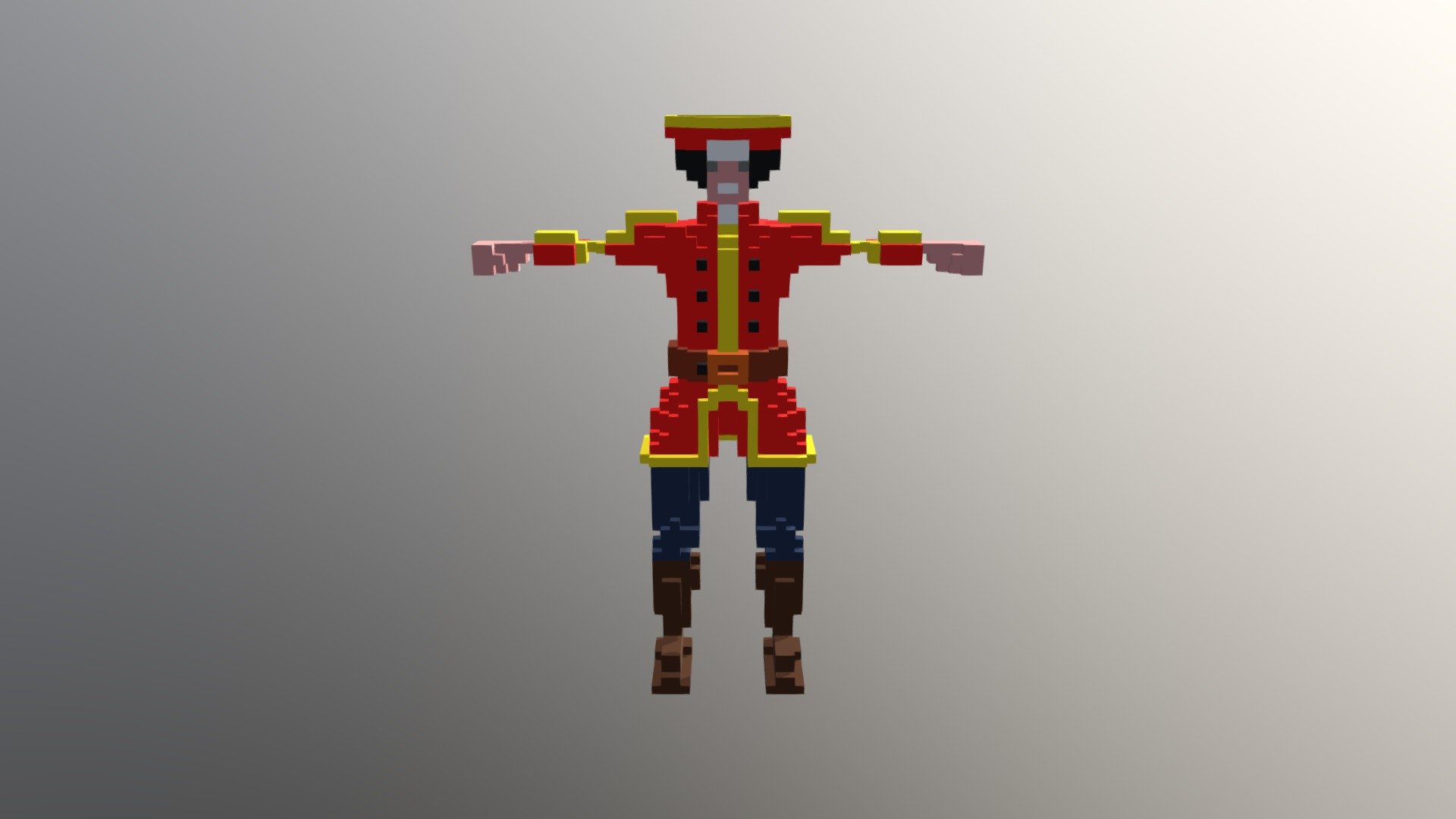 Captain Sam - 3D model by dionas1010 [8a2fddb] - Sketchfab