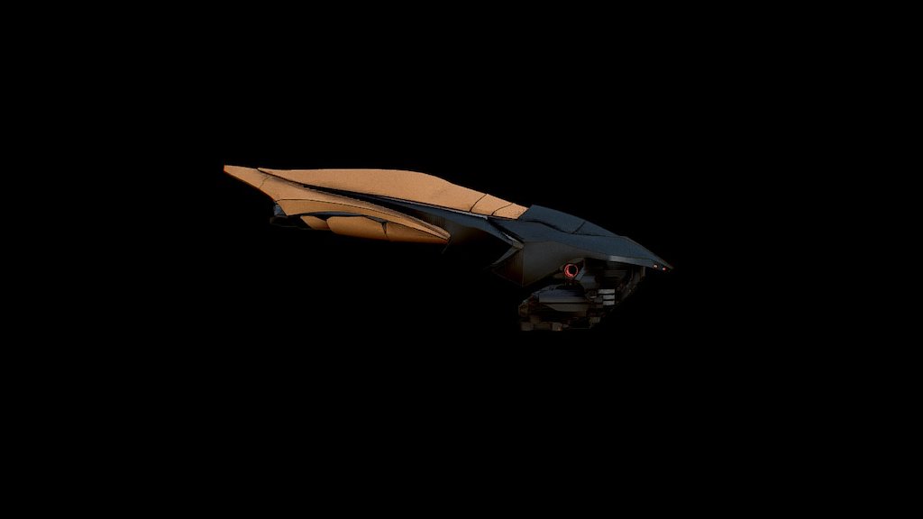 Viper -Alien Spaceship - 3D model by tomasz.cwik [8a30254] - Sketchfab