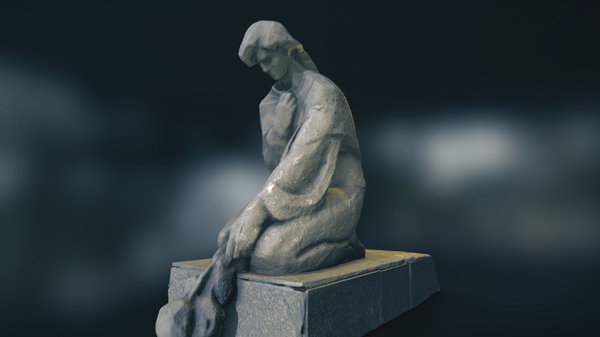 A grieving mother - RAW scan - Download Free 3D model by Dmytro Nikonov ...