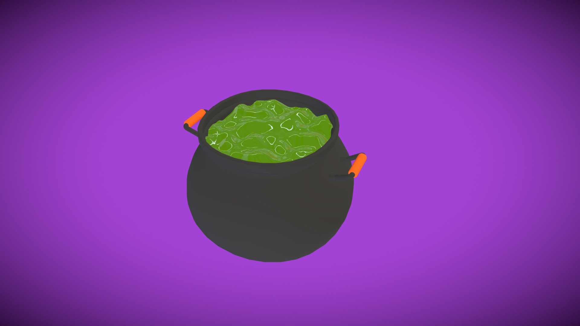 Cauldron low poly - 3D model by Maru Studio (@marustudio) [8a35905 ...