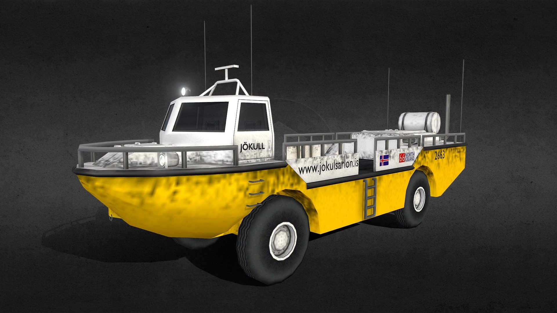 [WIP] LARC-V (GTA SA Style) - 3D model by Calviking073 [8a35fe1 ...