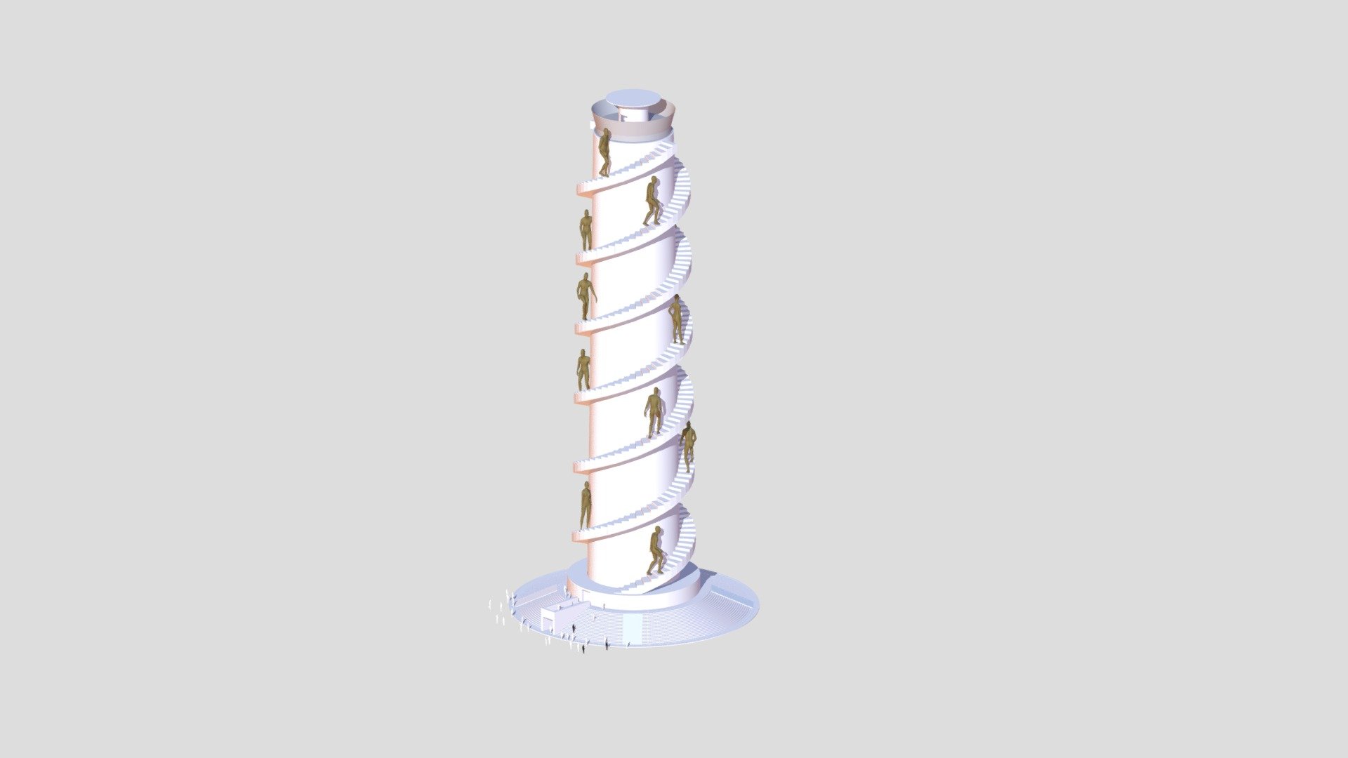 Tower Scene - 3D model by Thad (@pixelcrafter) [8a366e6] - Sketchfab