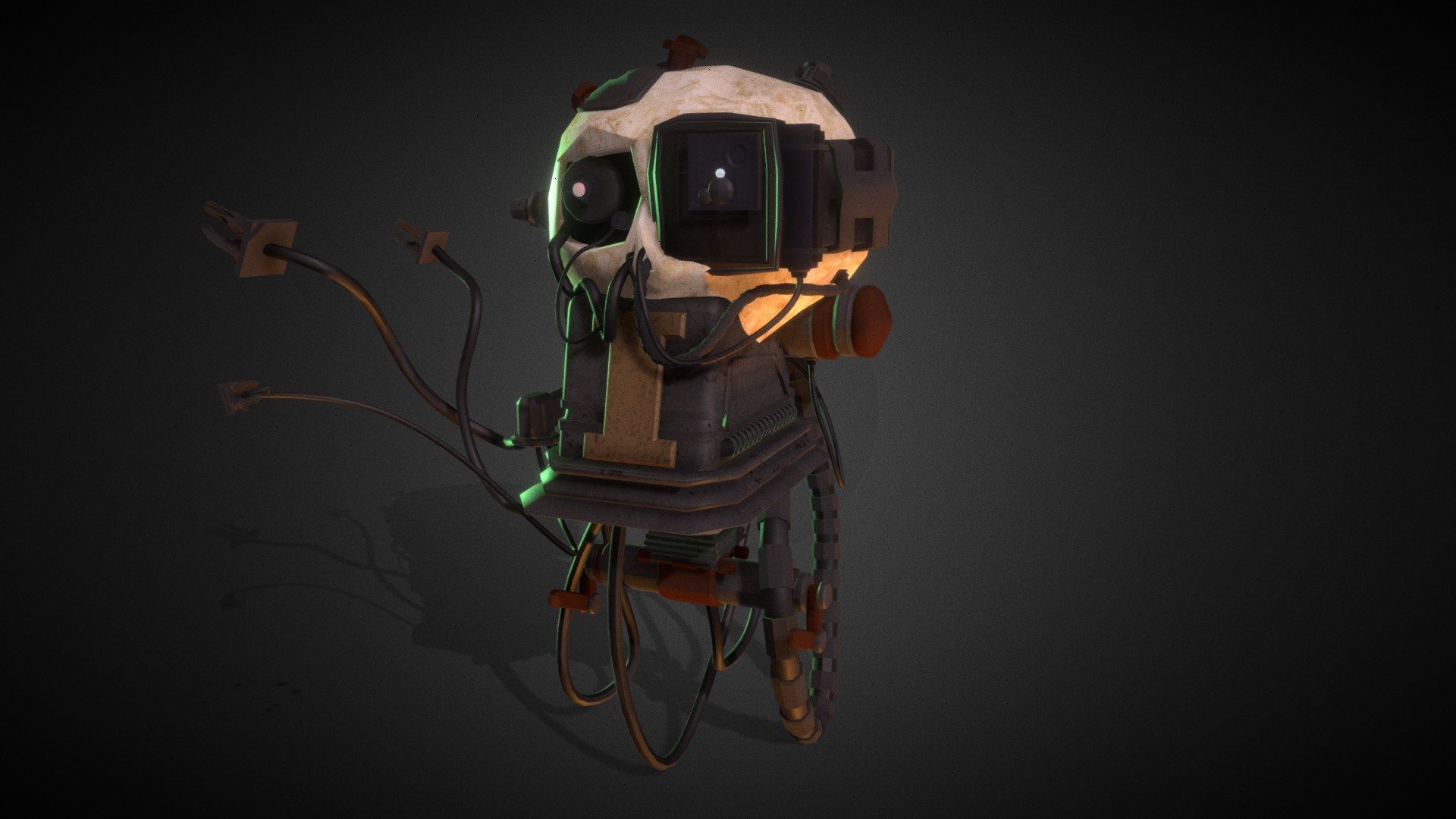 Skull Tex - 3D model by Al.Gil [8a37670] - Sketchfab
