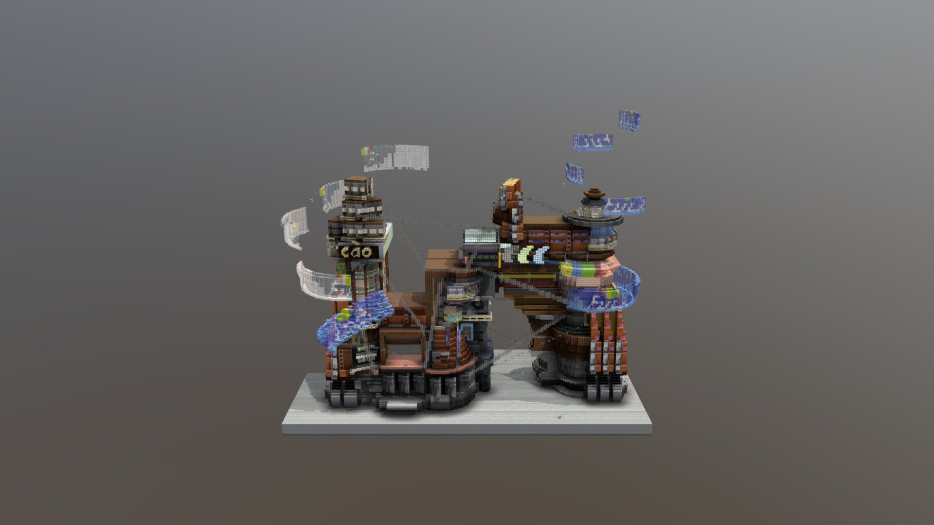 cyber - 3D model by lubeiao [8a37a0e] - Sketchfab