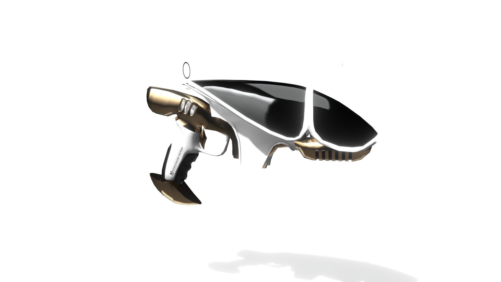 Gun - Singularity N°5 - 3D model by MonochromeParis [8a38250] - Sketchfab