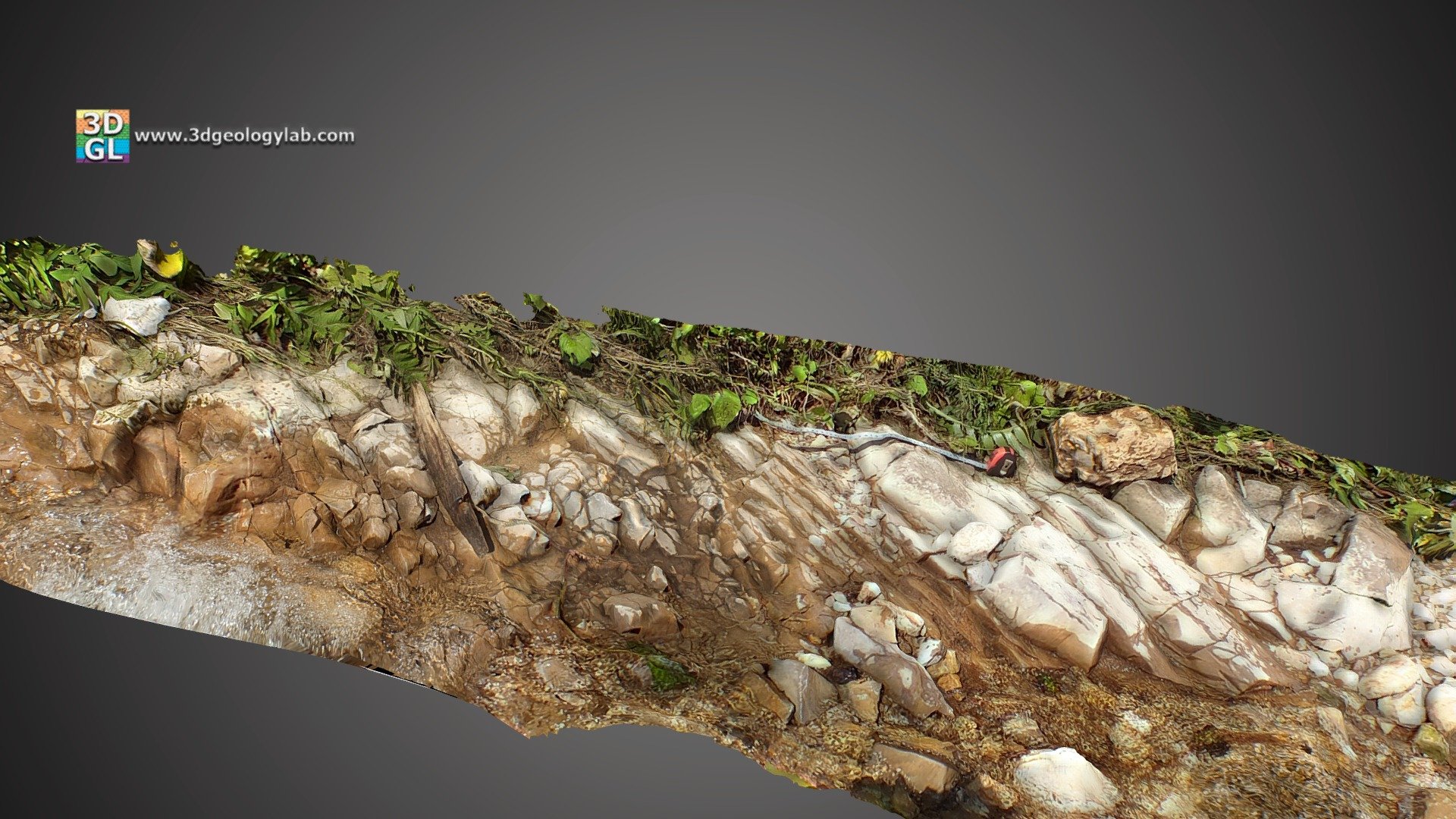 Outcrop - H170 - 3D model by 3D Geology Laboratory (@3DGeologyLab ...