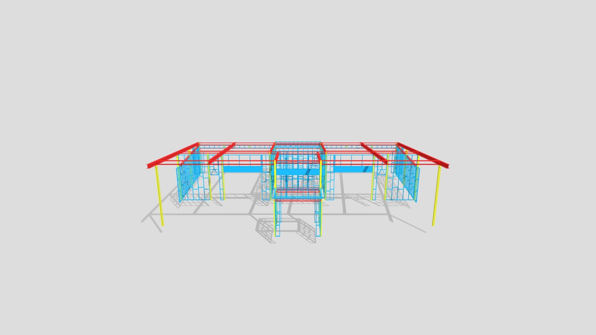 PROJECT #1180 - School - Frames and Structural - 3D model by cgoodwin ...